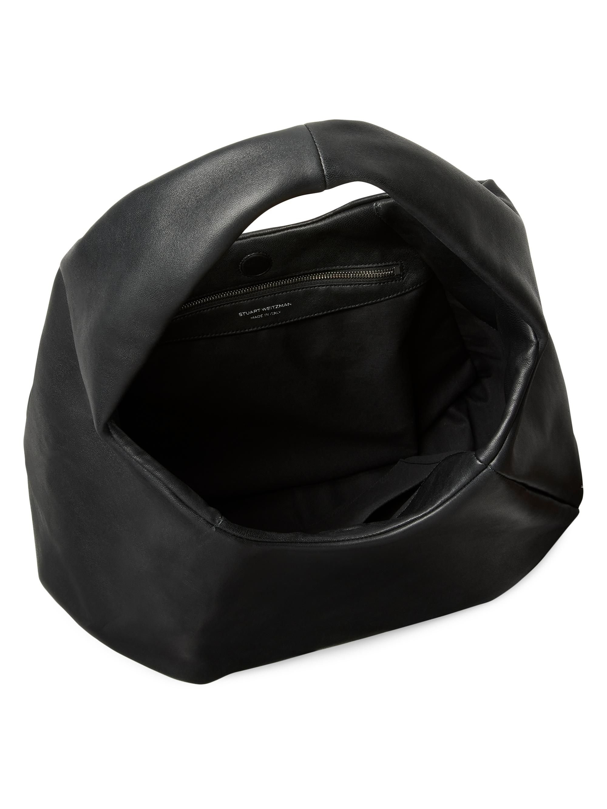 Stuart Weitzman Moda Leather Hobo Bag | Saks Fifth Avenue