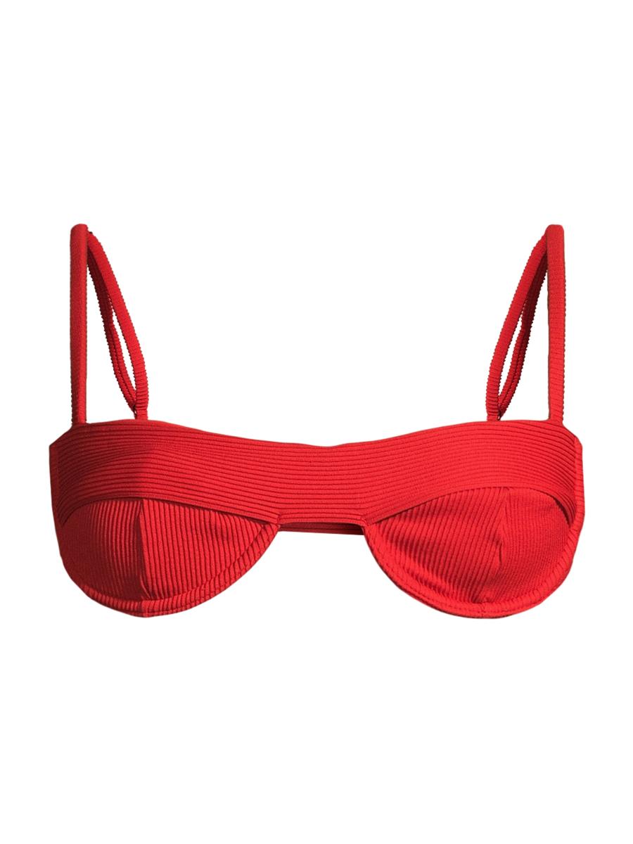 Haight. Mia Ribbed Bikini Top | Saks Fifth Avenue