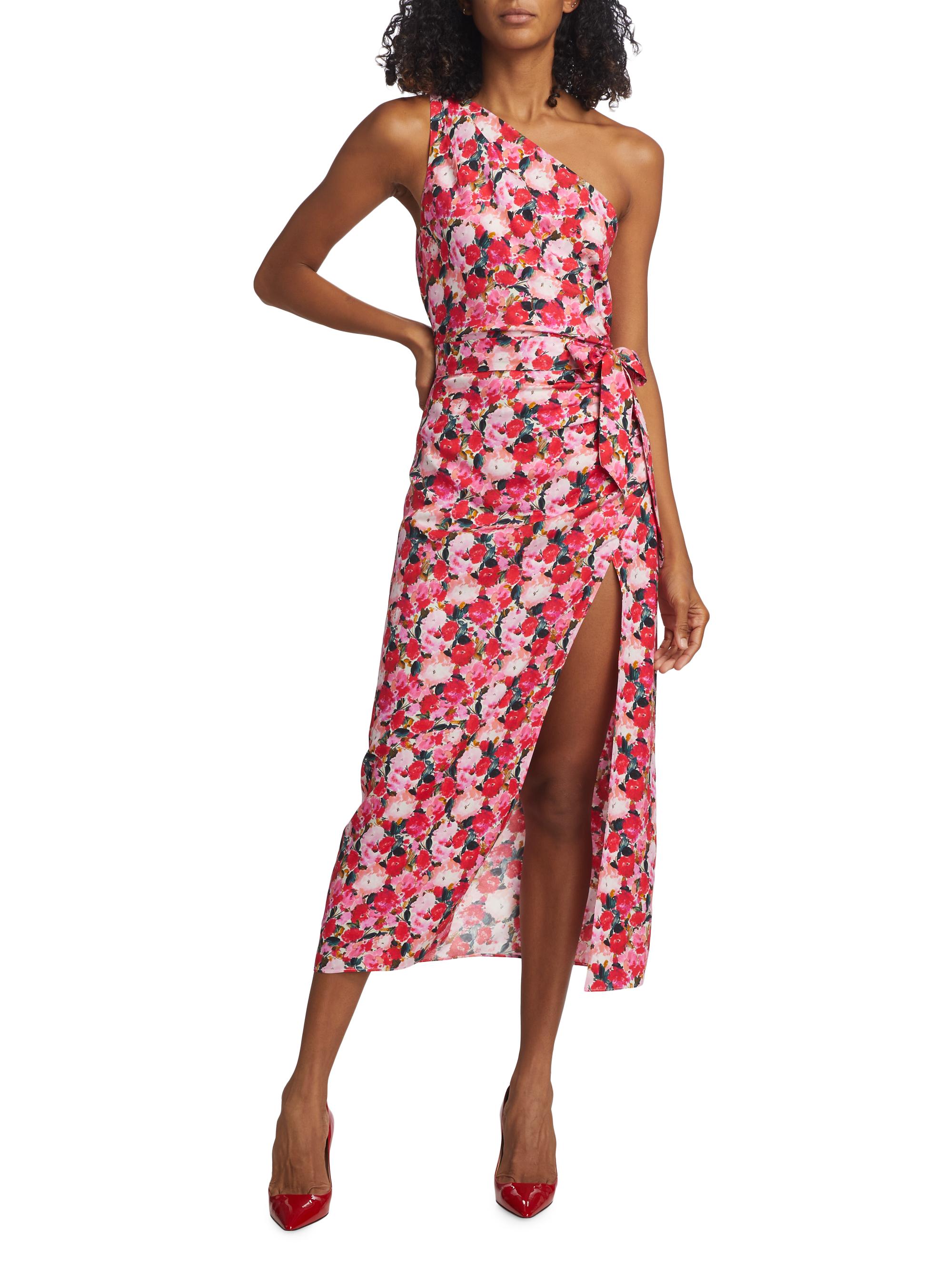 Cami NYC Nanu Floral Asymmetric Dress | Saks Fifth Avenue