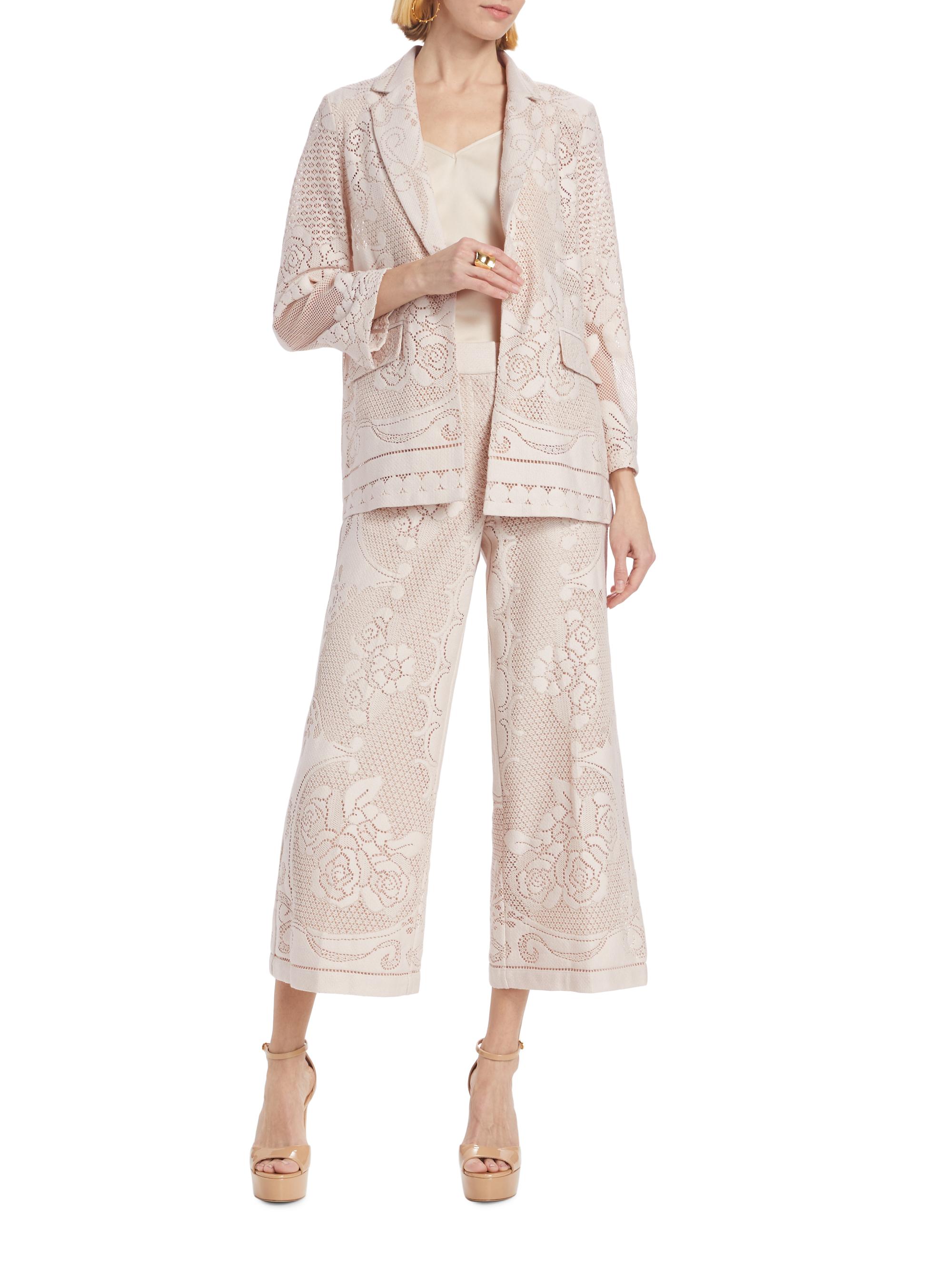 Shop Kobi Halperin Anisa Summer Lace Wide-Leg Pants | Saks Fifth Avenue
