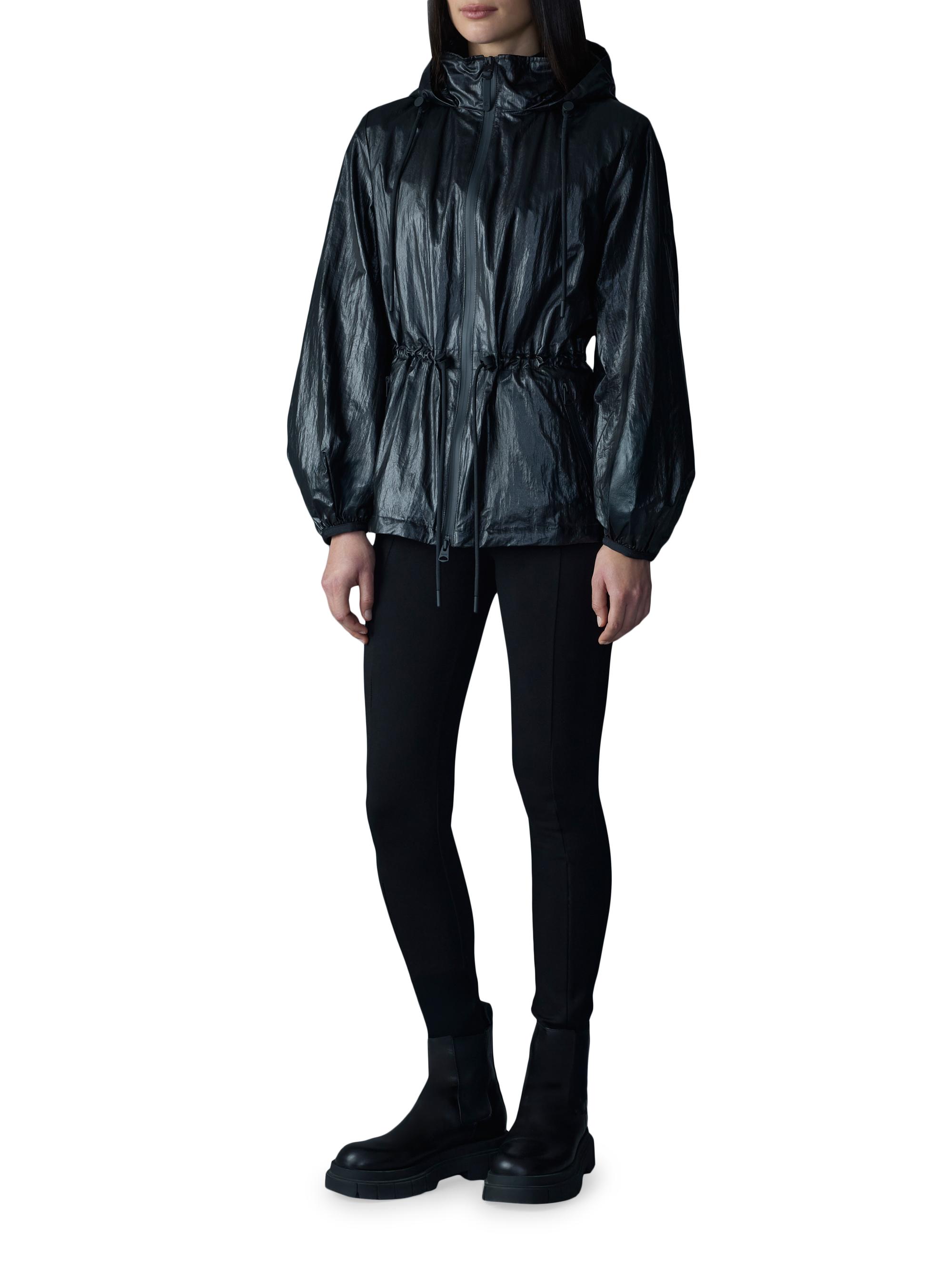 Mackage Isha Metallic Windbreaker Jacket | Saks Fifth Avenue