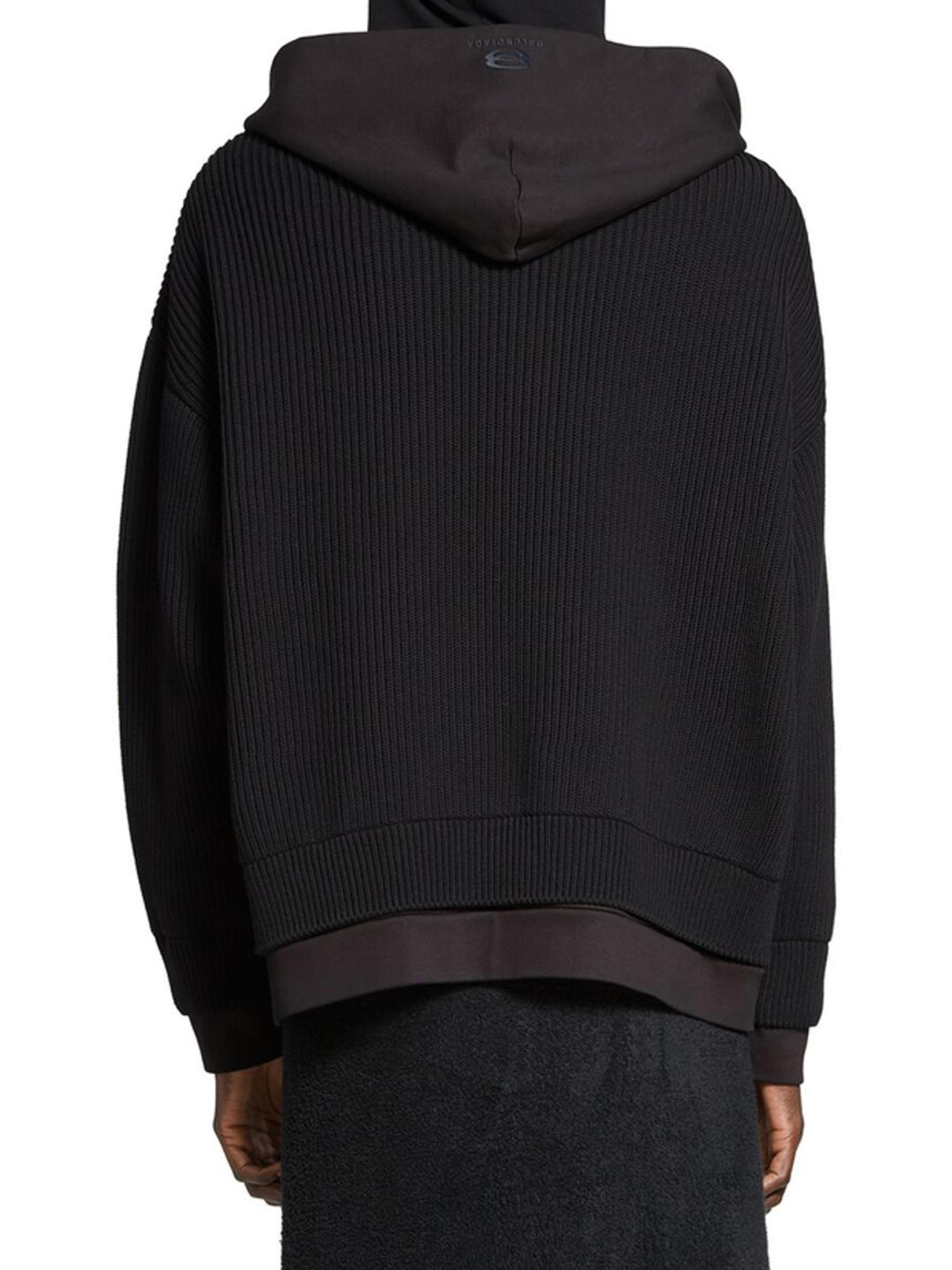 Balenciaga Unity Sports Icon Layered Zip-Up Hoodie Oversized | Saks ...