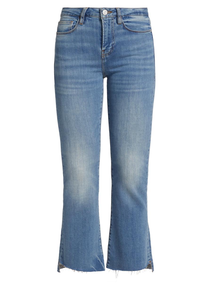 Frame Le Crop Mini Boot-Cut Jeans | Saks Fifth Avenue