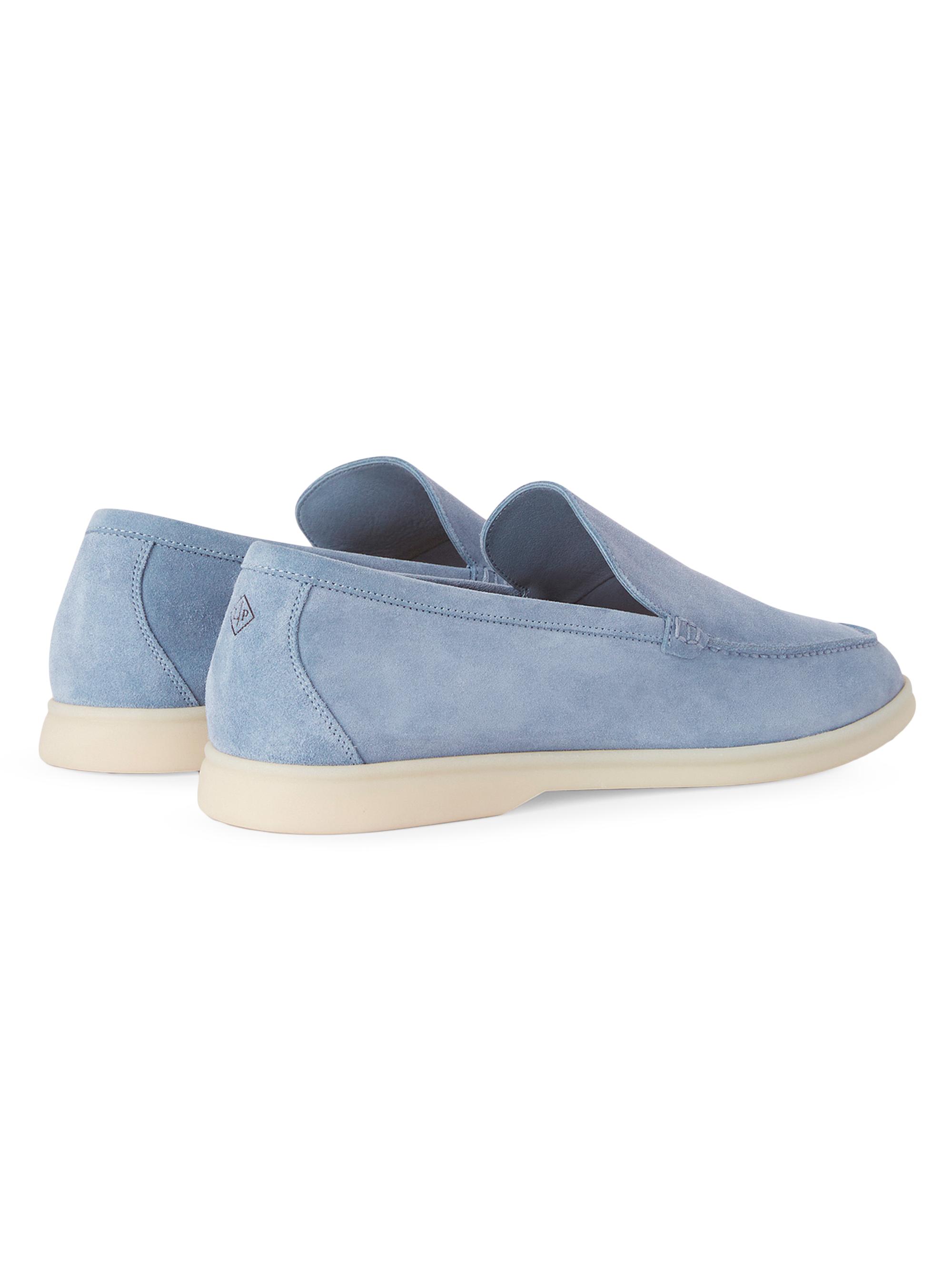 Loro Piana Summer Walk Suede Loafers | Saks Fifth Avenue