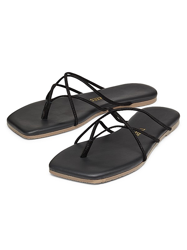 Shop Tkees Square-Toe Elle Leather Sandals | Saks Fifth Avenue Shop Tkees Square-Toe Elle Leather Sandals | Saks Fifth Avenue