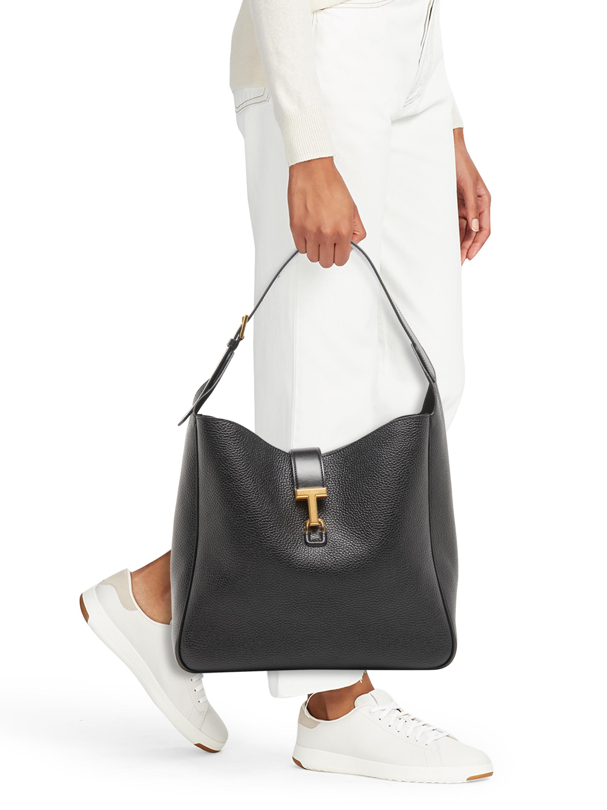 TOM FORD Medium Monarch Leather Hobo Bag | Saks Fifth Avenue