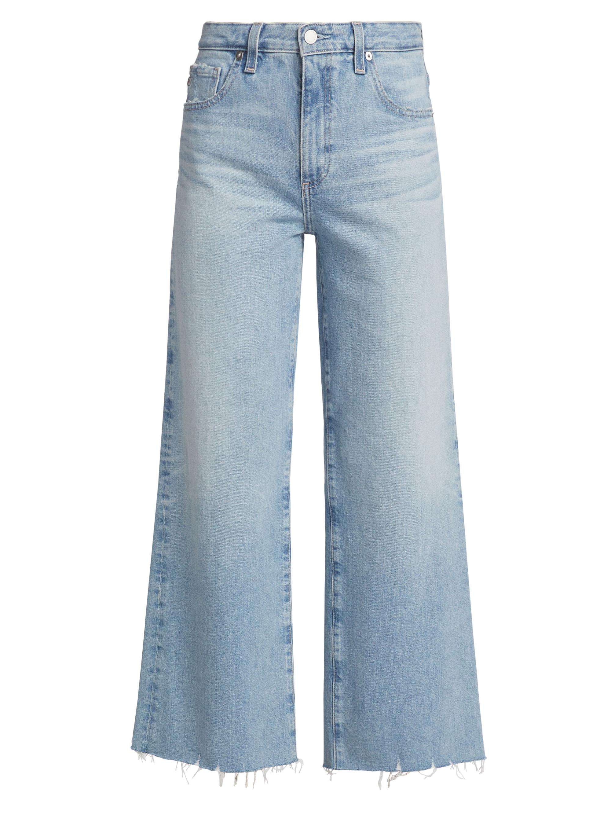 AG Jeans Saige Wide-Leg Cropped Jeans | Saks Fifth Avenue