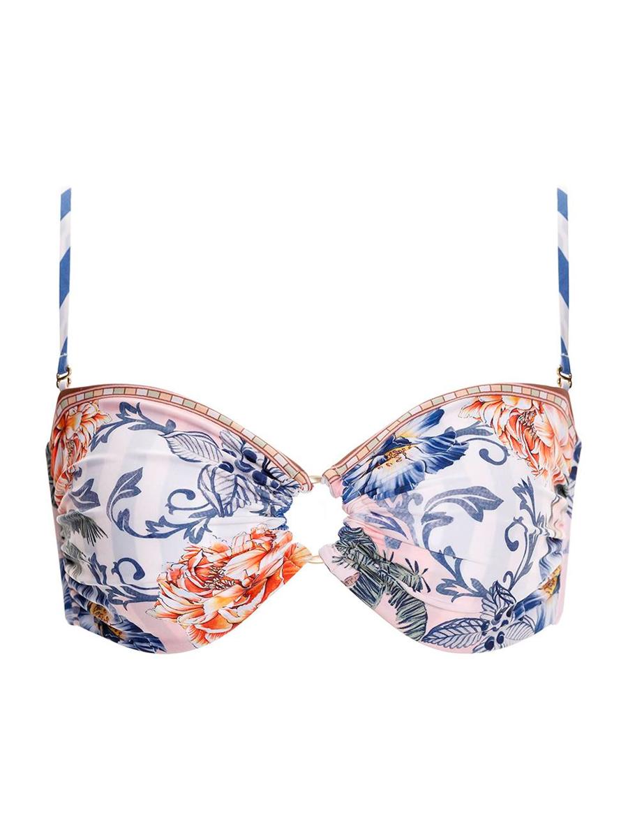 Agua Bendita Returning To The Roots Talia Kai Reversible Bikini Top ...
