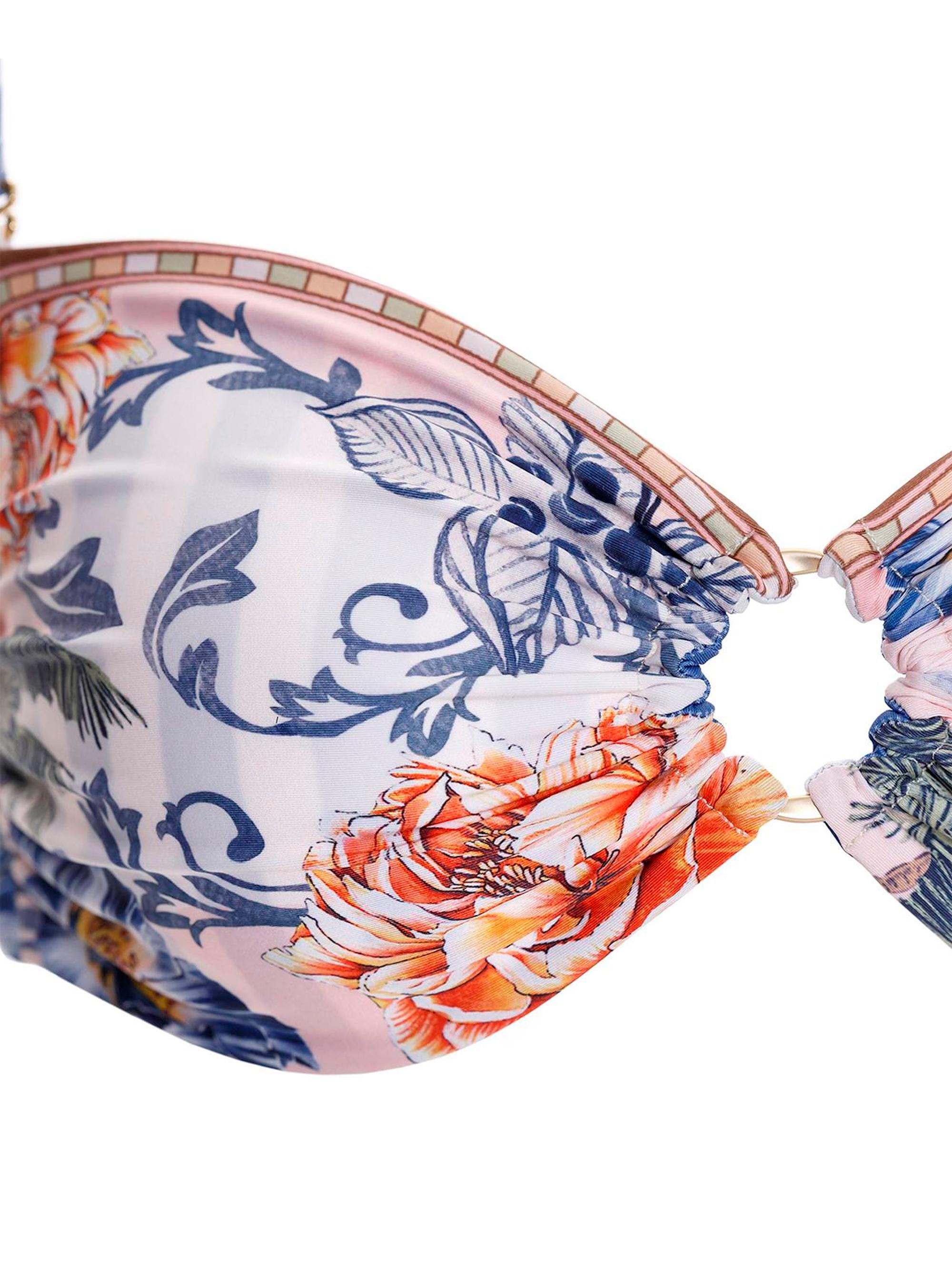 Agua Bendita Returning To The Roots Talia Kai Reversible Bikini Top ...