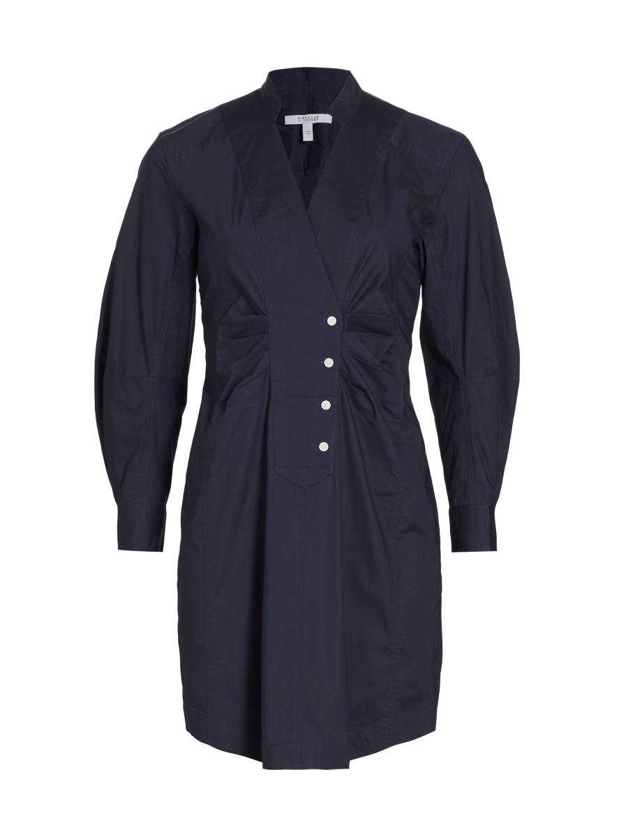 Shop Derek Lam 10 Crosby Beverly Cinched Shirtdress | Saks Fifth Avenue