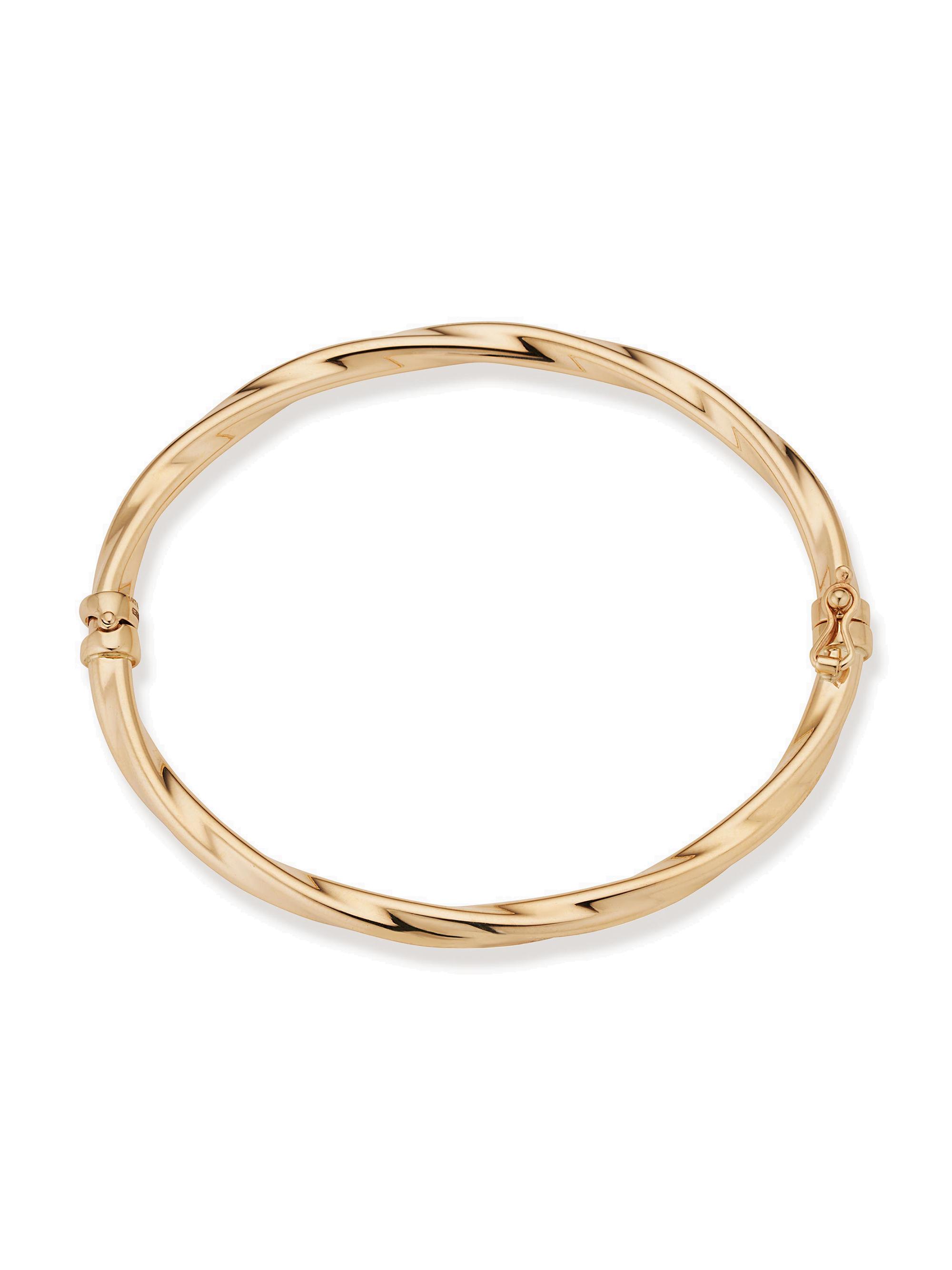 Oradina 14K Yellow Gold Goddess Bangle | Saks Fifth Avenue