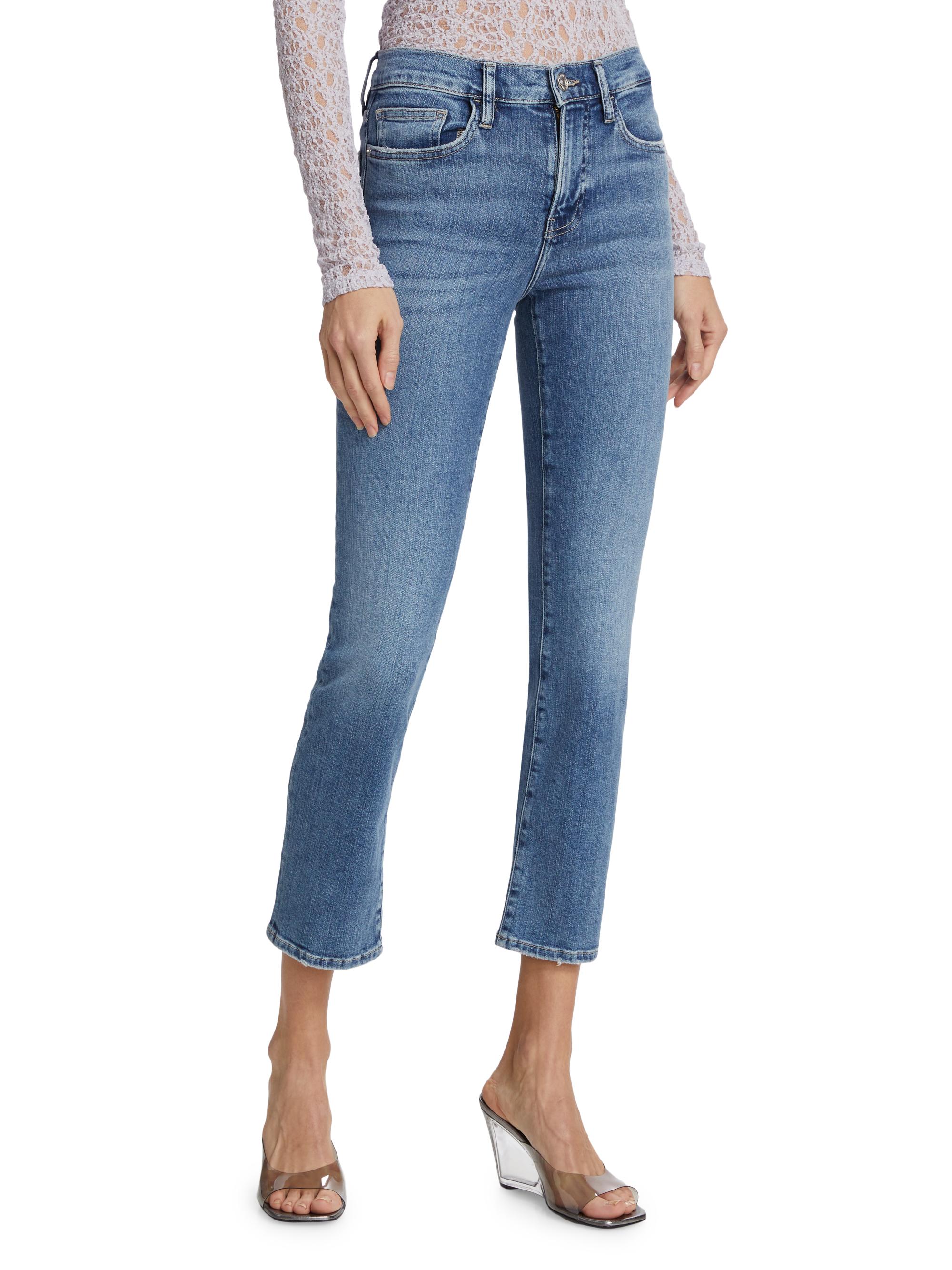 FRAME Le High Straight-Leg Jeans | Saks Fifth Avenue
