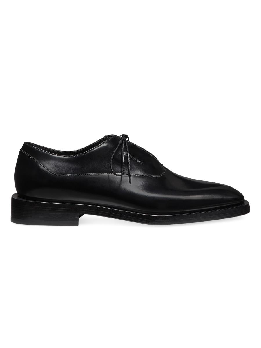 Stuart Weitzman Royce Brushed Leather Oxfords | Saks Fifth Avenue