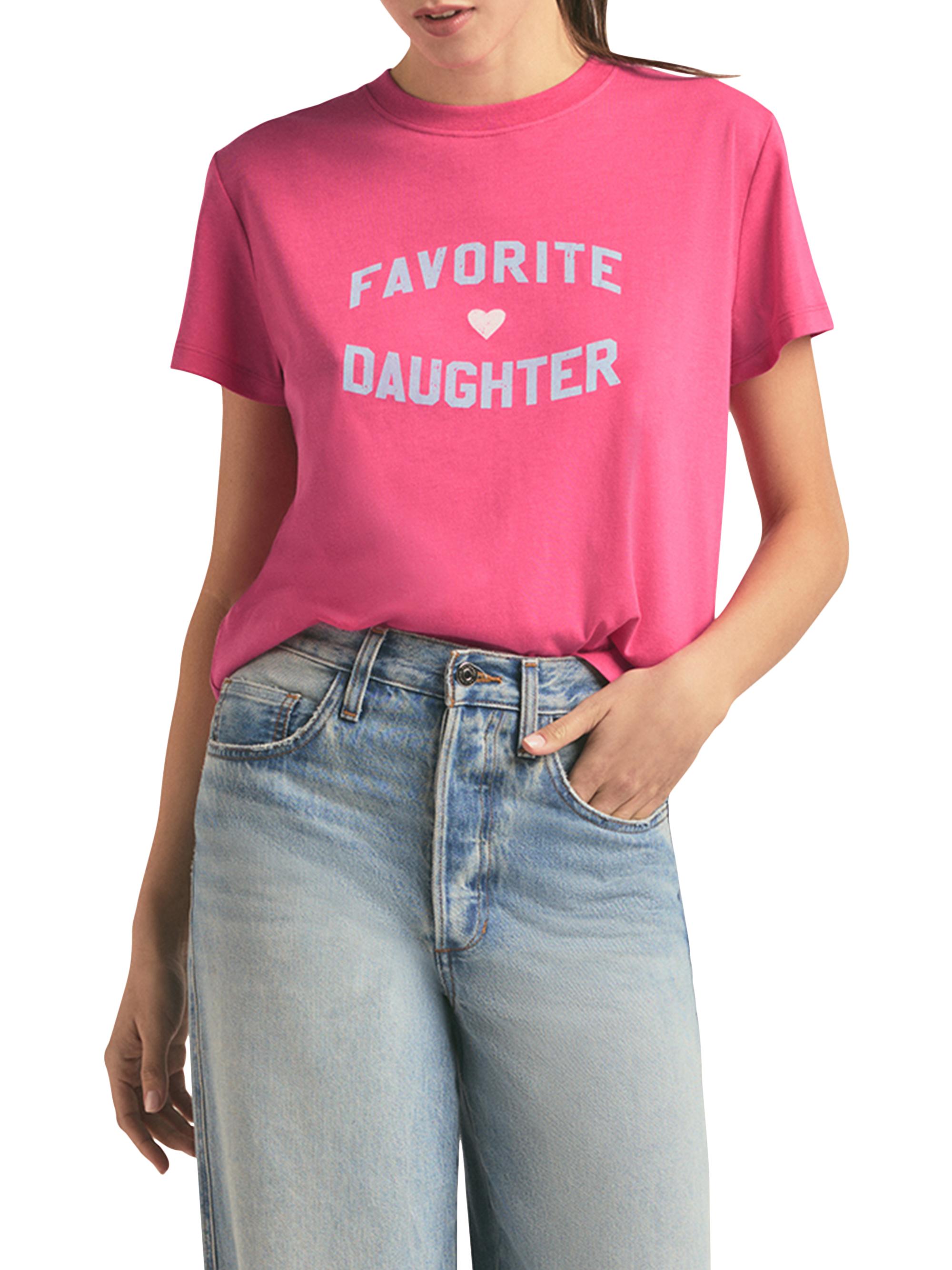 Favorite Daughter Cotton-Blend Logo T-Shirt | Saks Fifth Avenue
