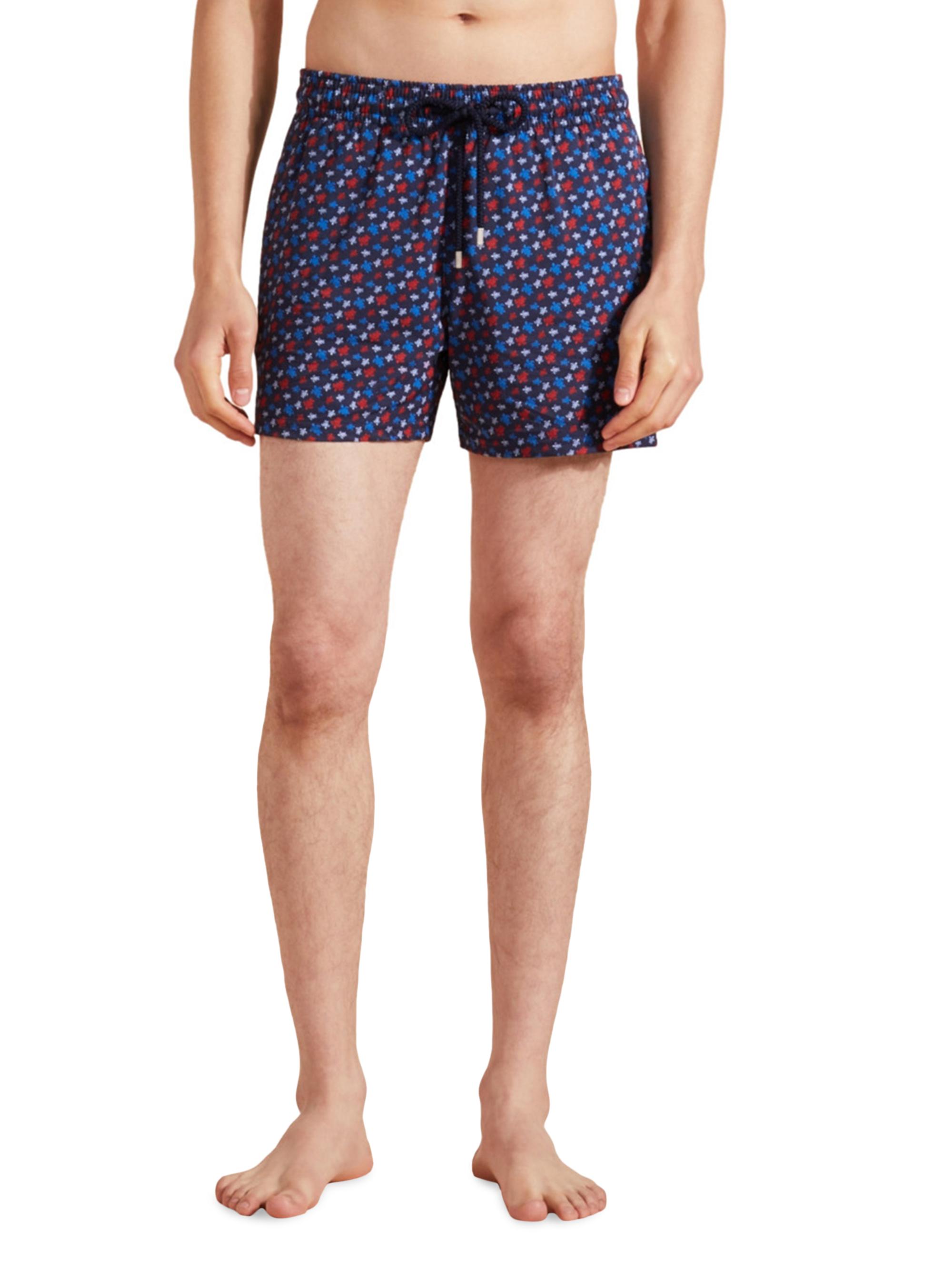 Vilebrequin Moorsie Turtle Print Swim Trunks | Saks Fifth Avenue