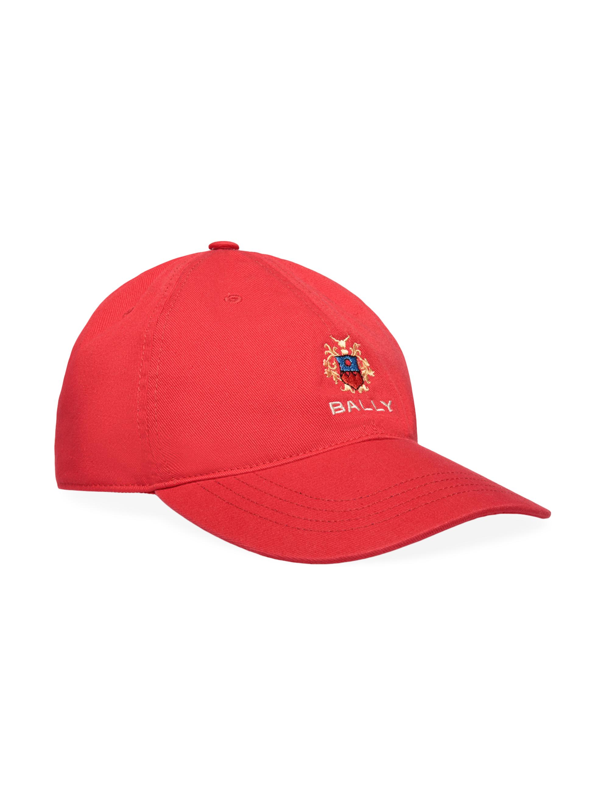 Bally Logo-Embroidered Cotton Baseball Cap | Saks Fifth Avenue