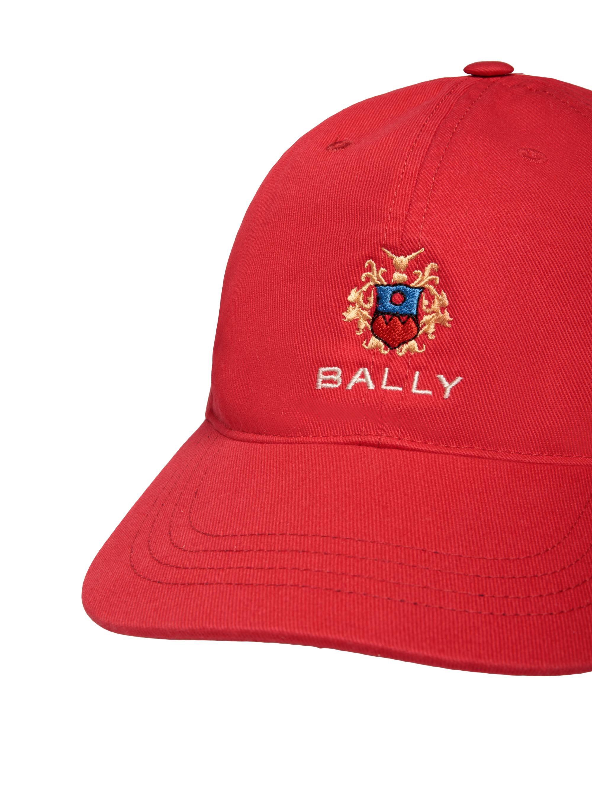 Bally Logo-Embroidered Cotton Baseball Cap | Saks Fifth Avenue