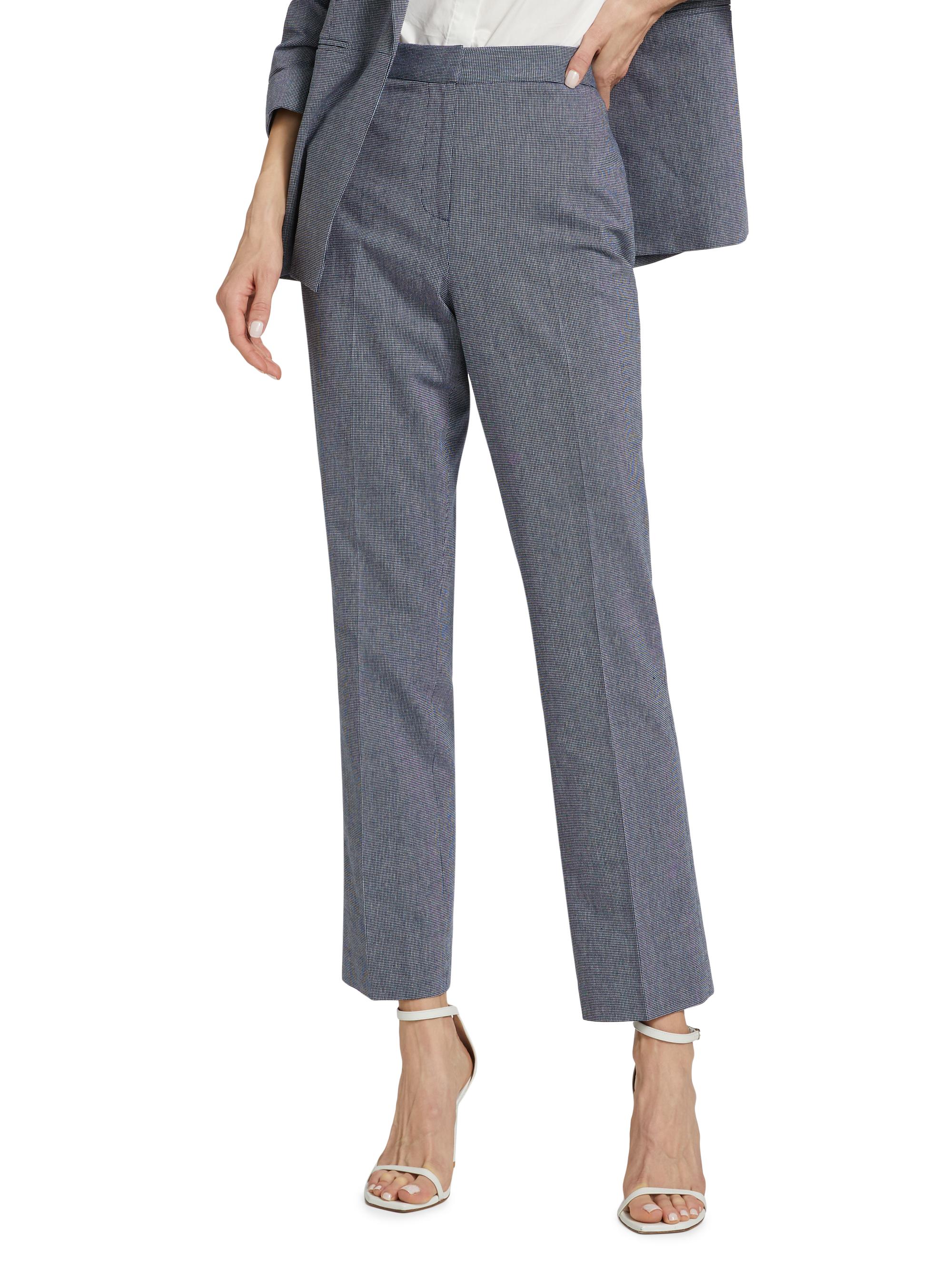 Elie Tahari The Saige Cotton Pants | Saks Fifth Avenue