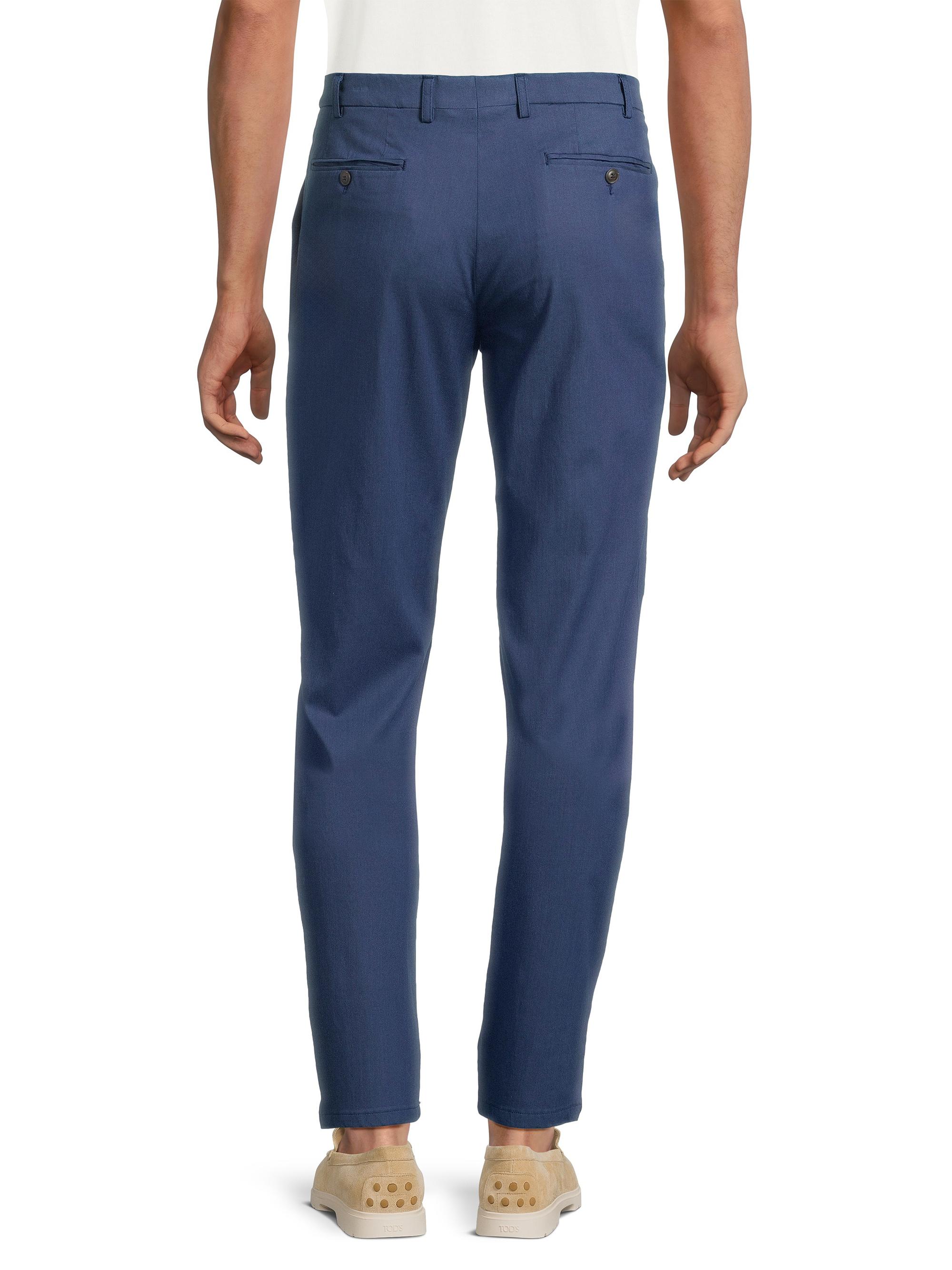 Canali Stretch Flat-Front Trousers | Saks Fifth Avenue