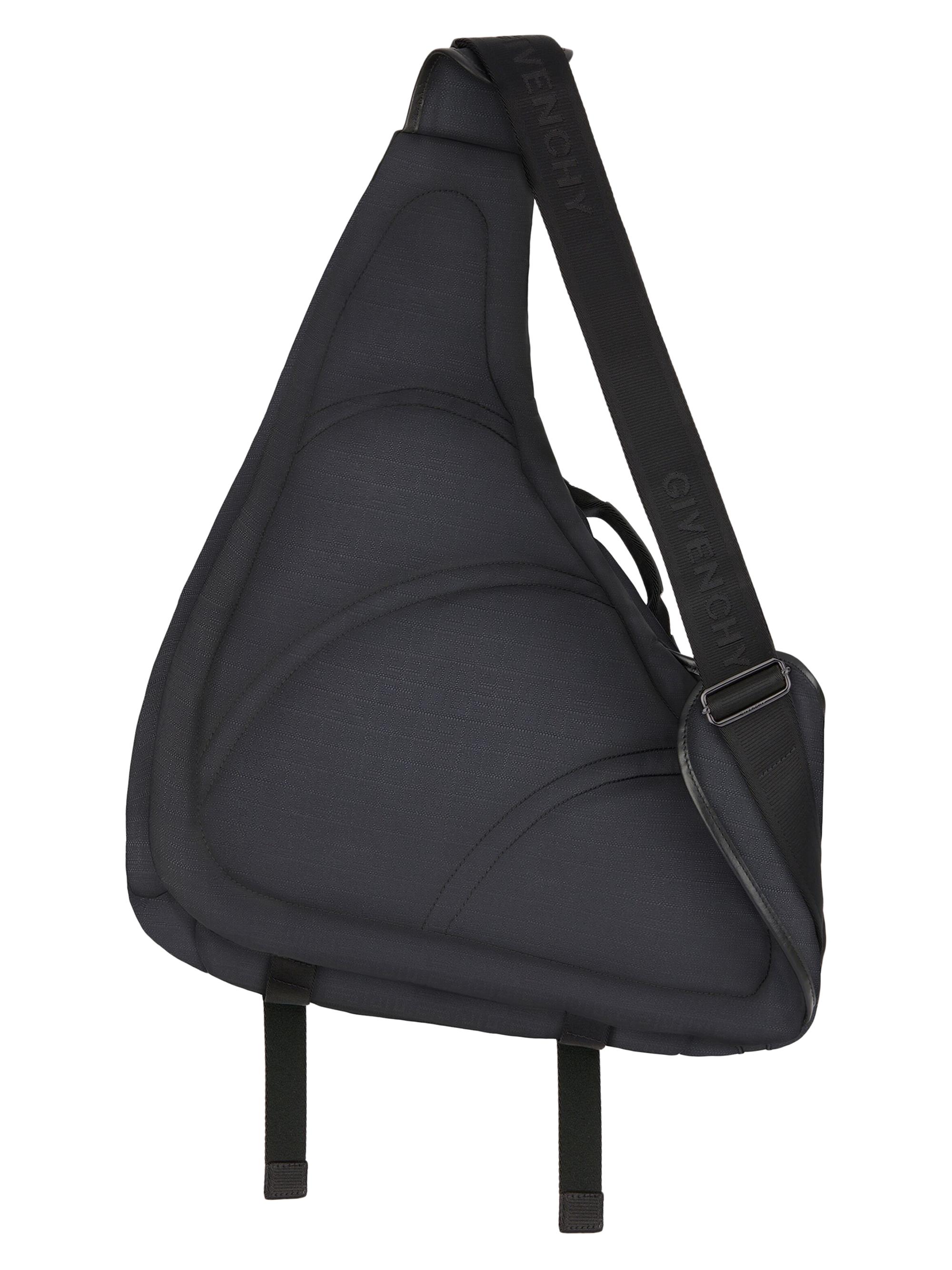 Givenchy Medium G-Zip Triangle Bag In 4G Nylon | Saks Fifth Avenue