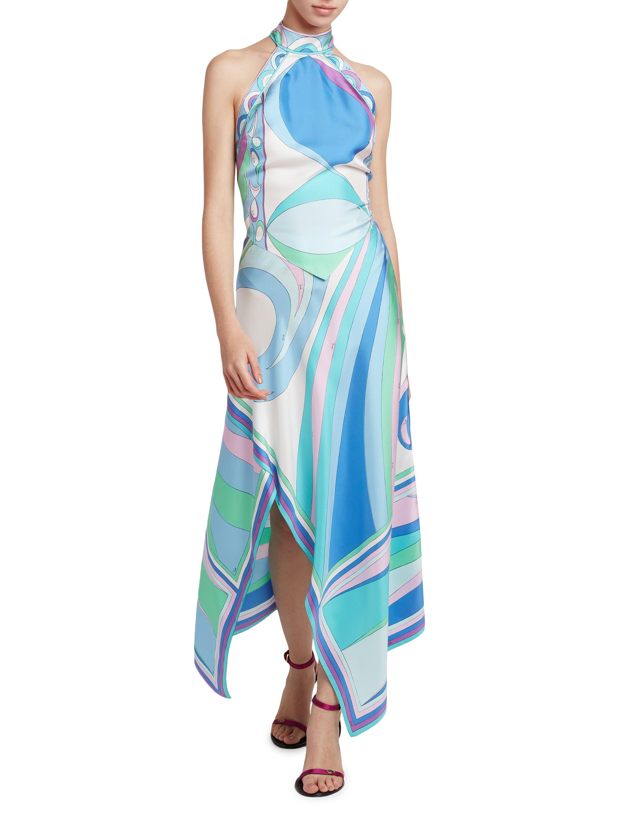 Pucci Very Vivara Silk Maxi Skirt | Saks Fifth Avenue