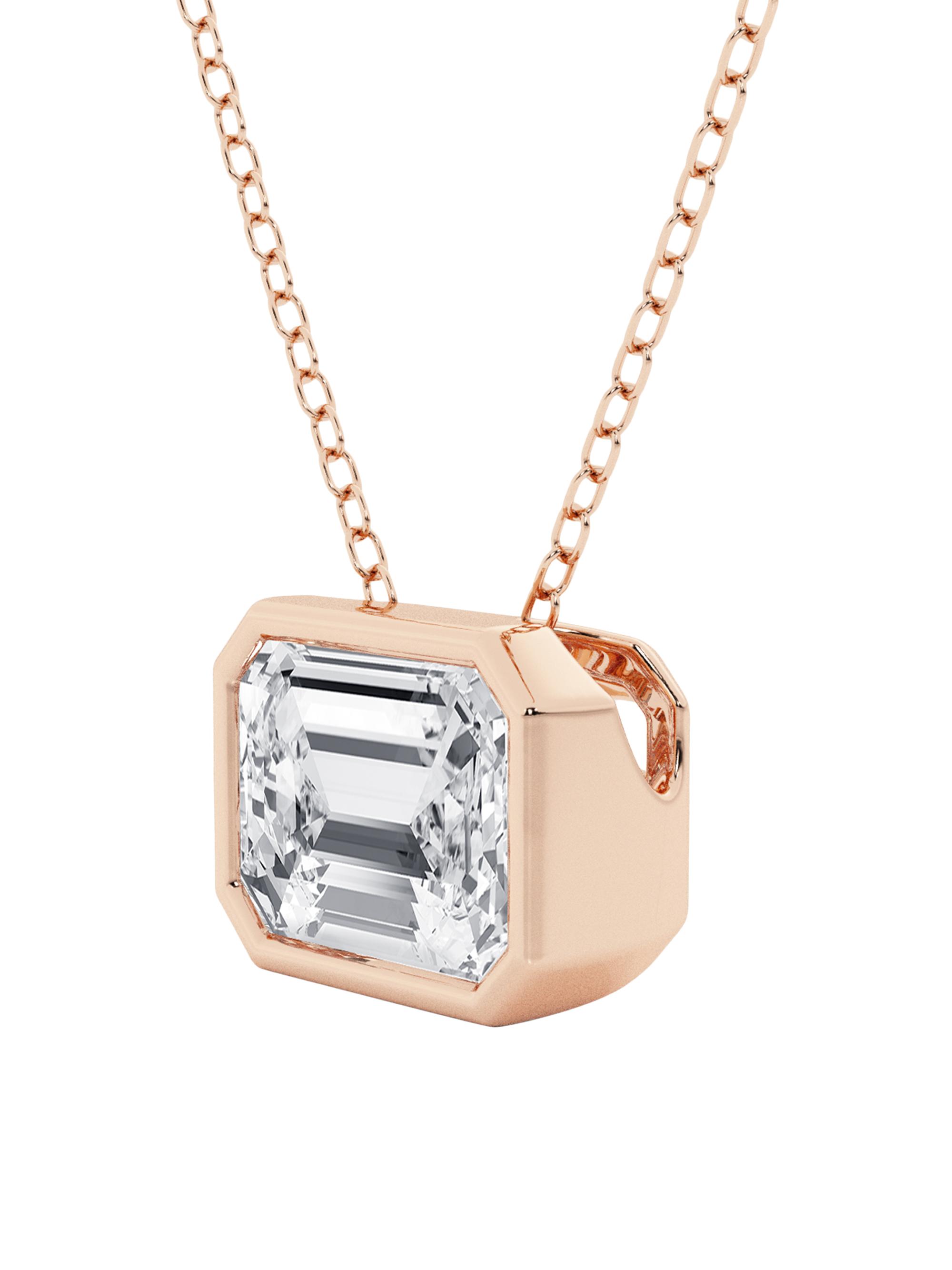 Saks Fifth Avenue Collection 14K Gold & Emerald-Cut Lab-Grown Diamond ...