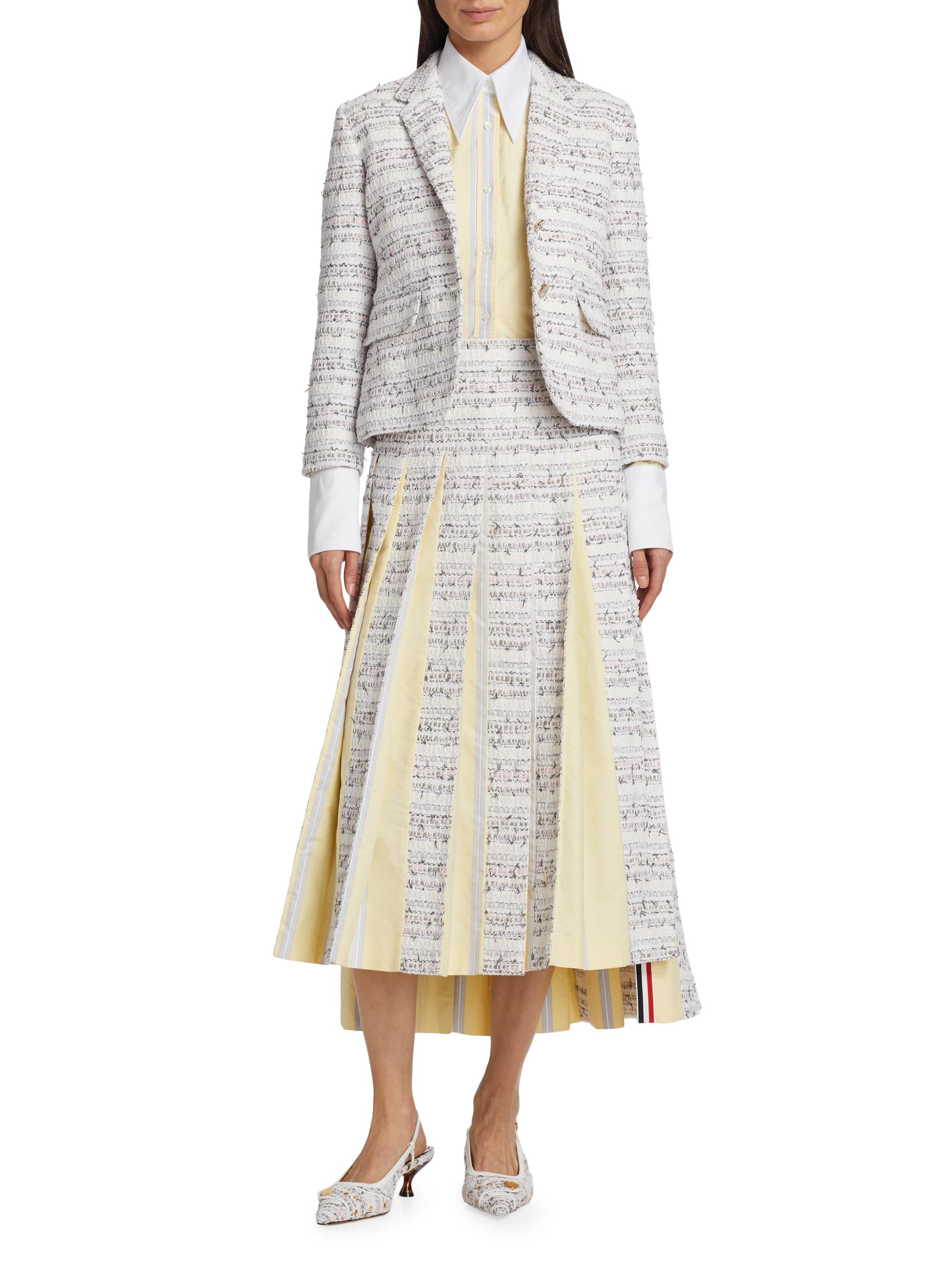 Thom Browne Striped Oxford Tab-Collar Shirt | Saks Fifth Avenue