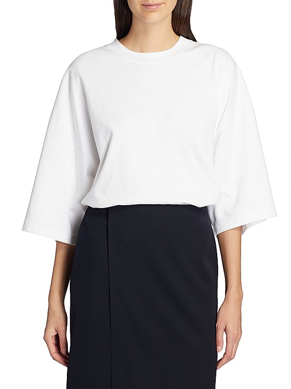 Shop The Row Issi Cotton Oversized T-Shirt | Saks Fifth Avenue Shop The Row Issi Cotton Oversized T-Shirt | Saks Fifth Avenue