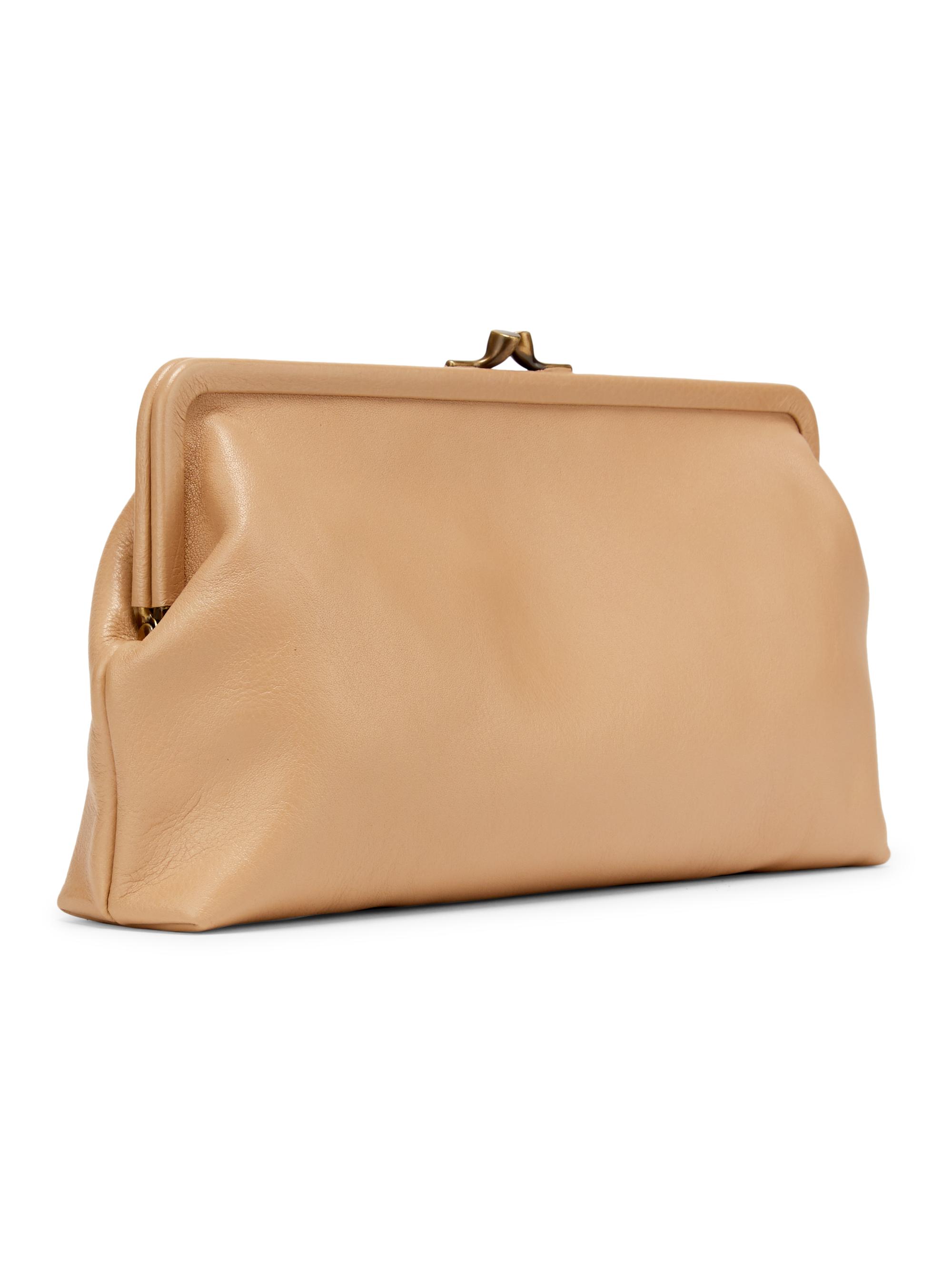 Il Bisonte Classic Leather Clutch | Saks Fifth Avenue