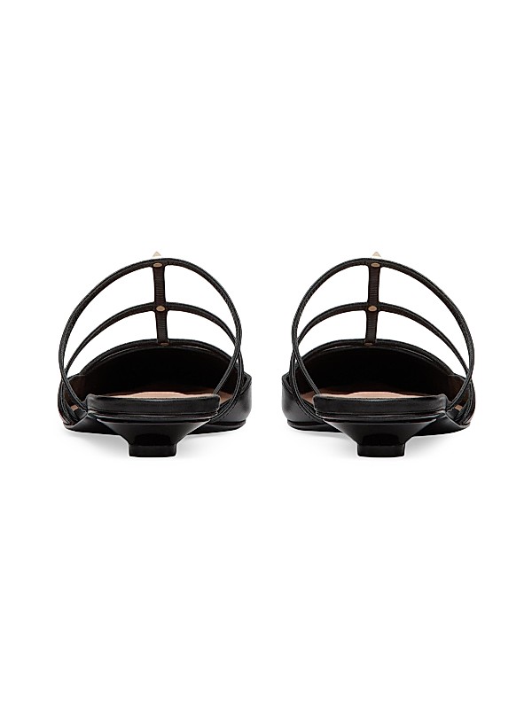 Shop Valentino Garavani Rockstud Wispy Calfskin Mules | Saks Shop Valentino Garavani Rockstud Wispy Calfskin Mules | Saks