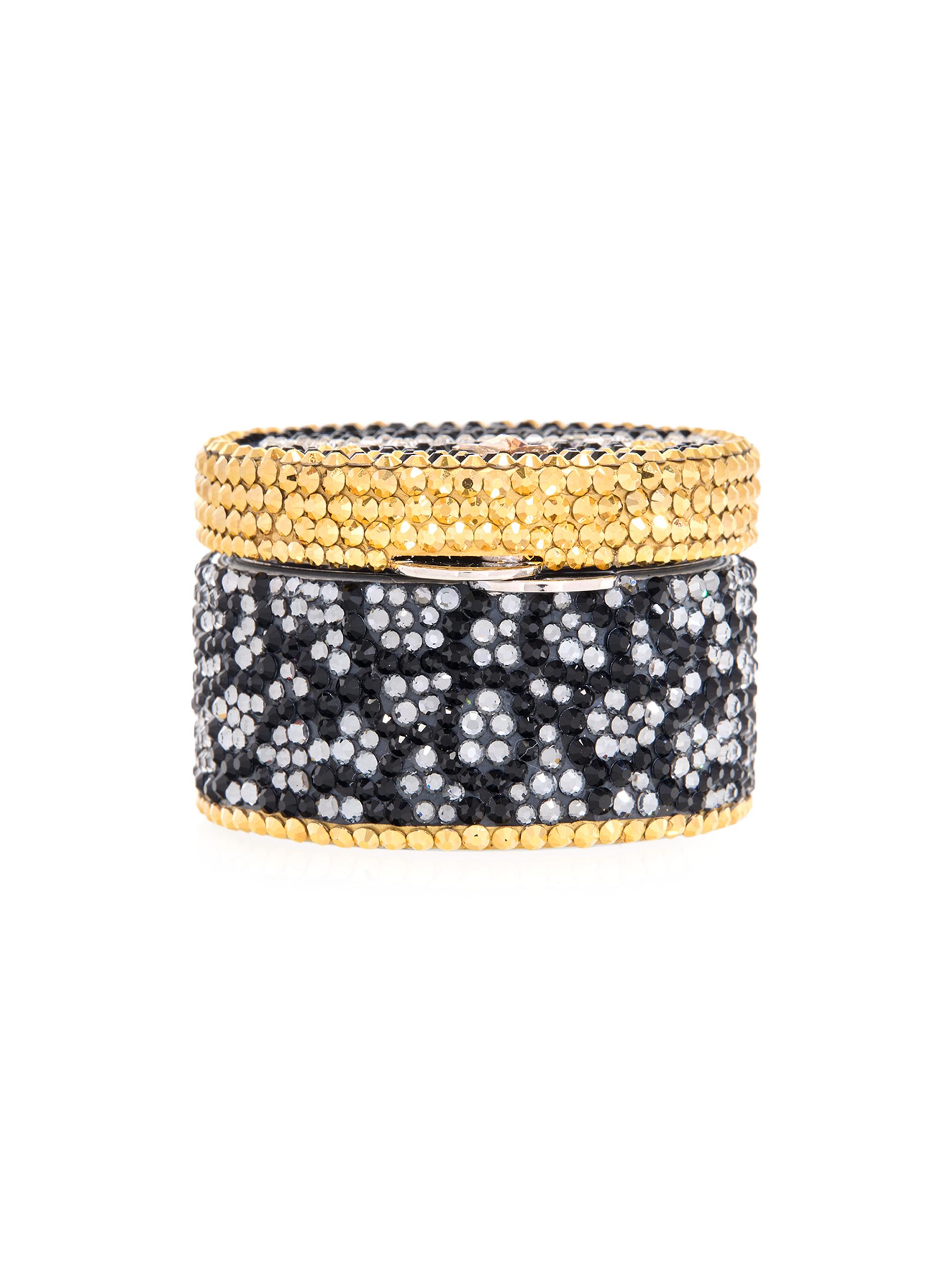 Judith Leiber Couture Miniature World's Best Caviar Crystal Pill Box ...