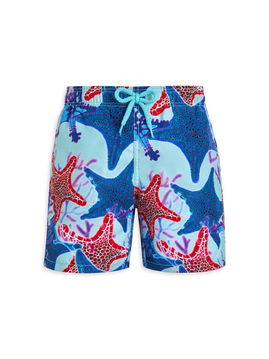 Vilebrequin Little Boy's & Boy's Glowed Star Print Swim Trunks | Saks ...