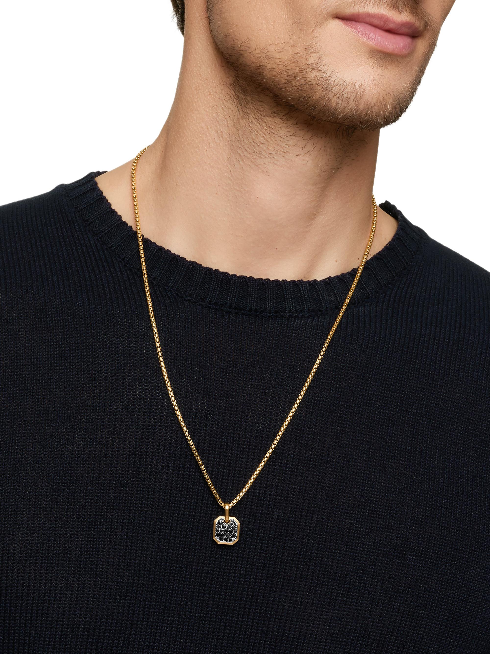 David Yurman Roman Amulet in 18K Yellow Gold | Saks Fifth Avenue