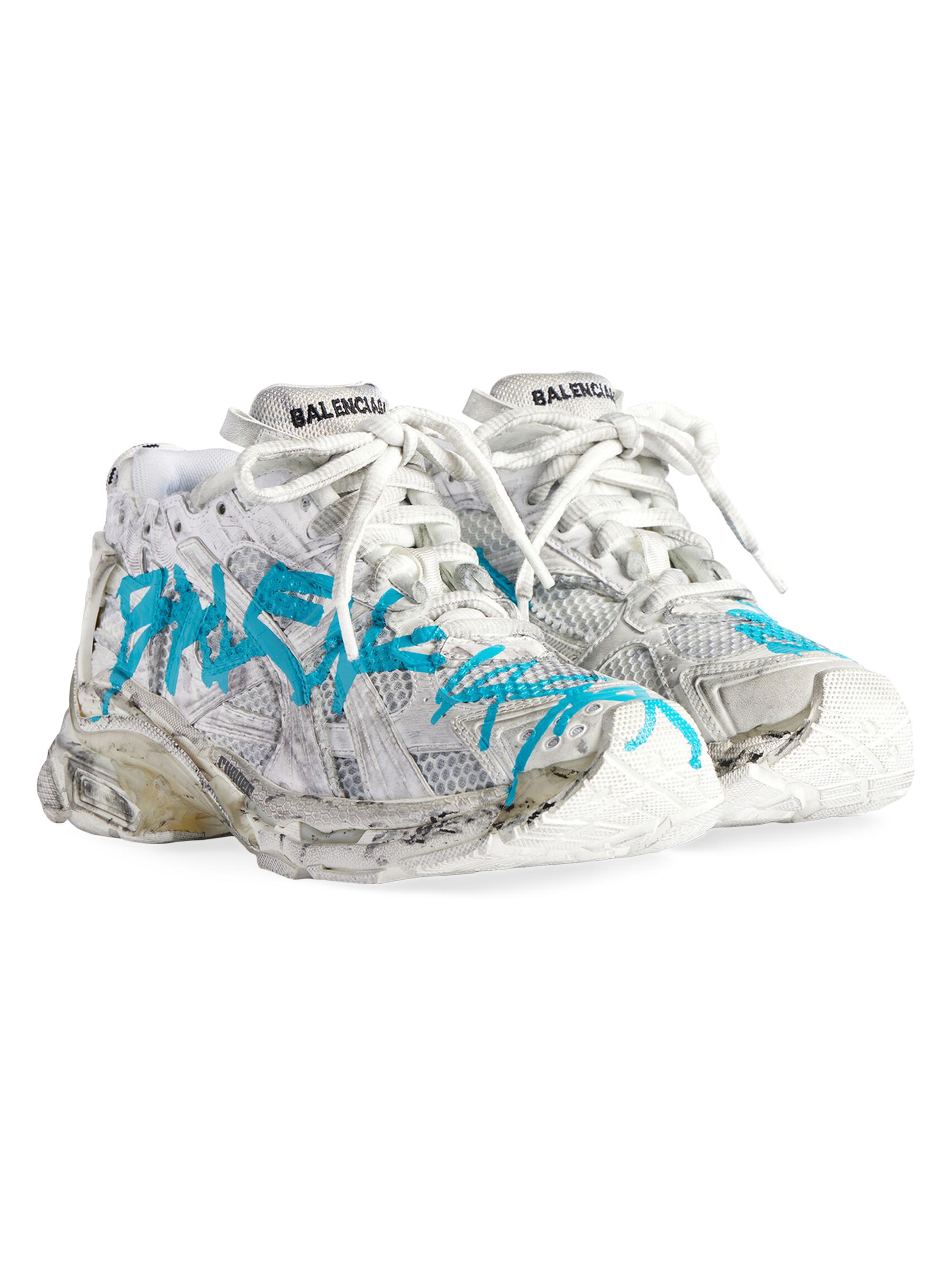 Balenciaga Women's Runner Graffiti Sneakers | Saks Fifth Avenue