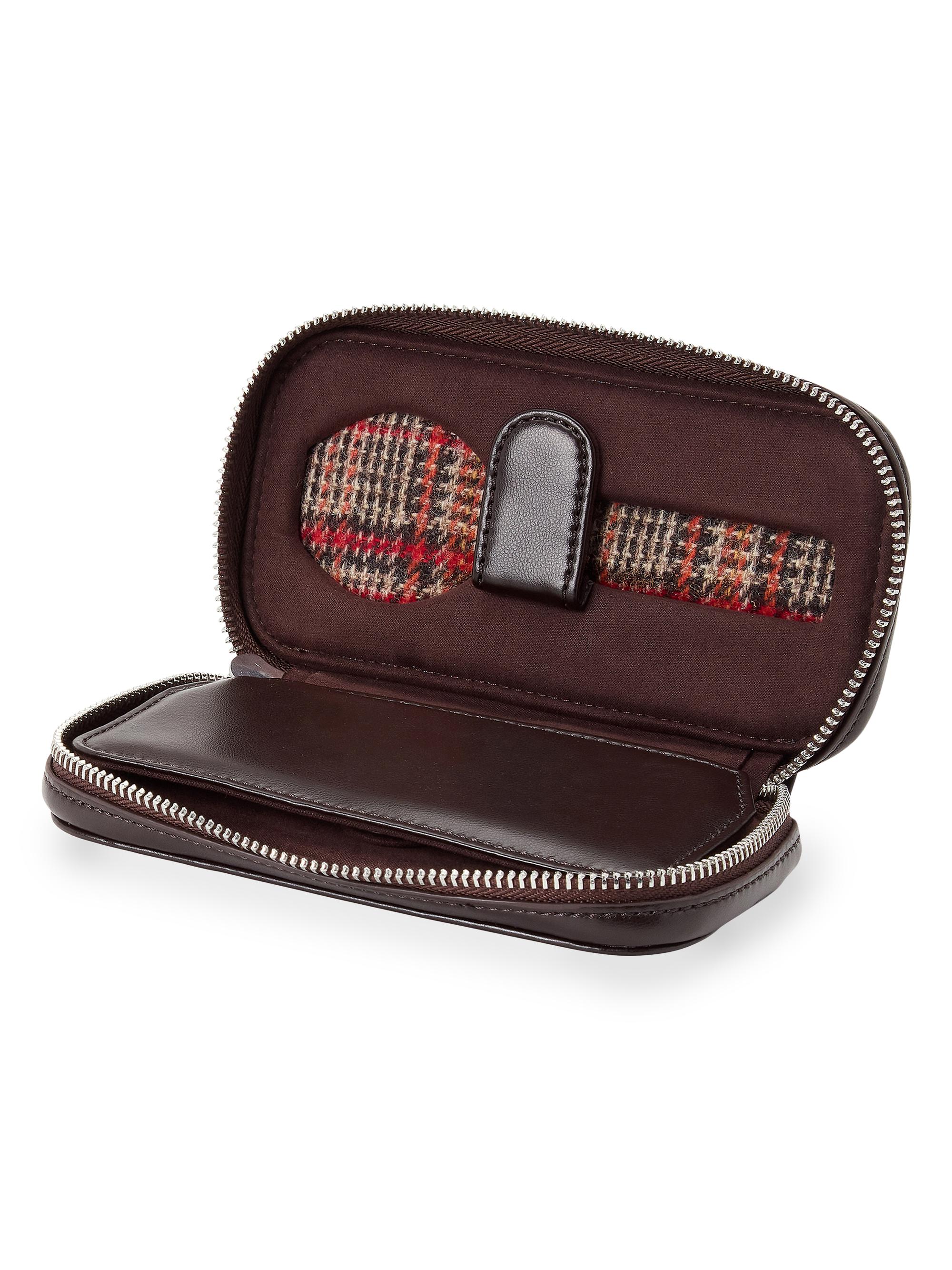 Wolf WOLF x WM Brown 2-Piece Watch Zip Storage Case | Saks Fifth Avenue