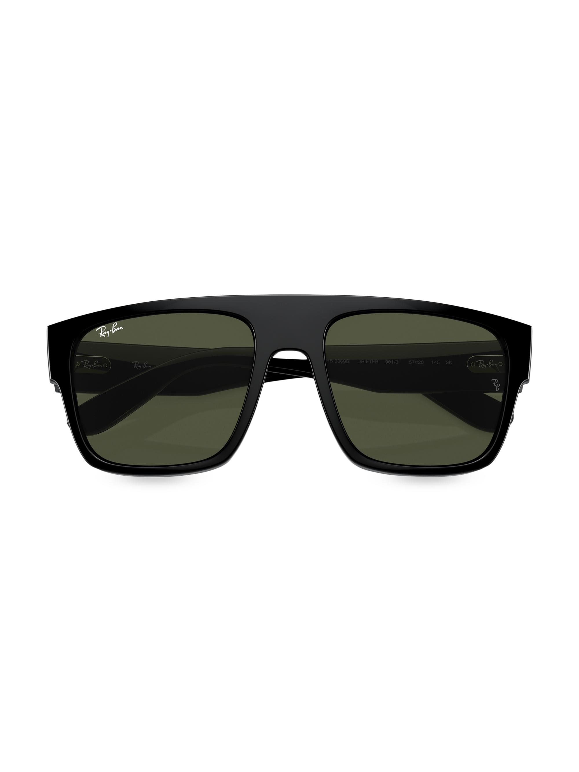 Ray-Ban RB0360 57MM Drifter Square Sunglasses | Saks Fifth Avenue