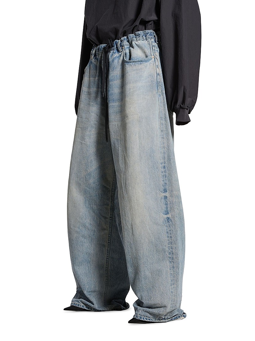 Shop Balenciaga Oversized Baggy Jeans | Saks Fifth Avenue Shop Balenciaga Oversized Baggy Jeans | Saks Fifth Avenue