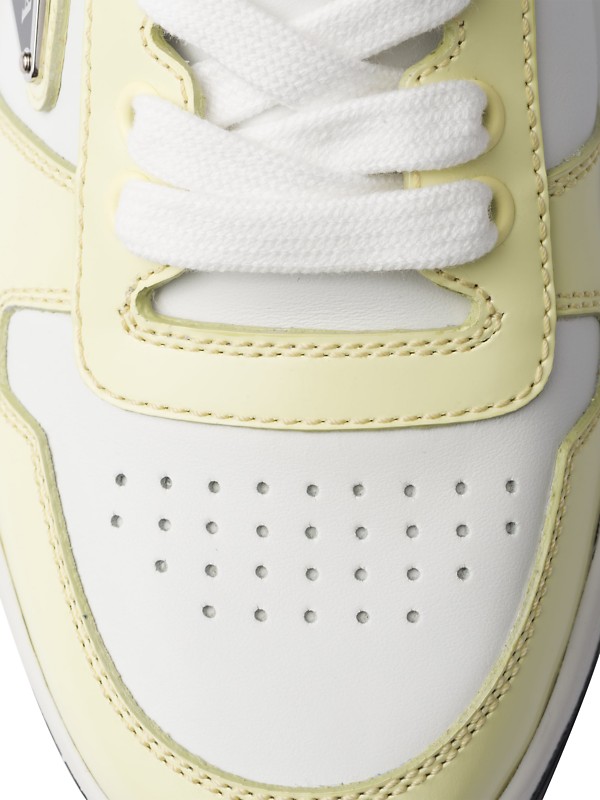 Shop Prada Downtown Leather Sneakers | Saks Fifth Avenue Shop Prada Downtown Leather Sneakers | Saks Fifth Avenue