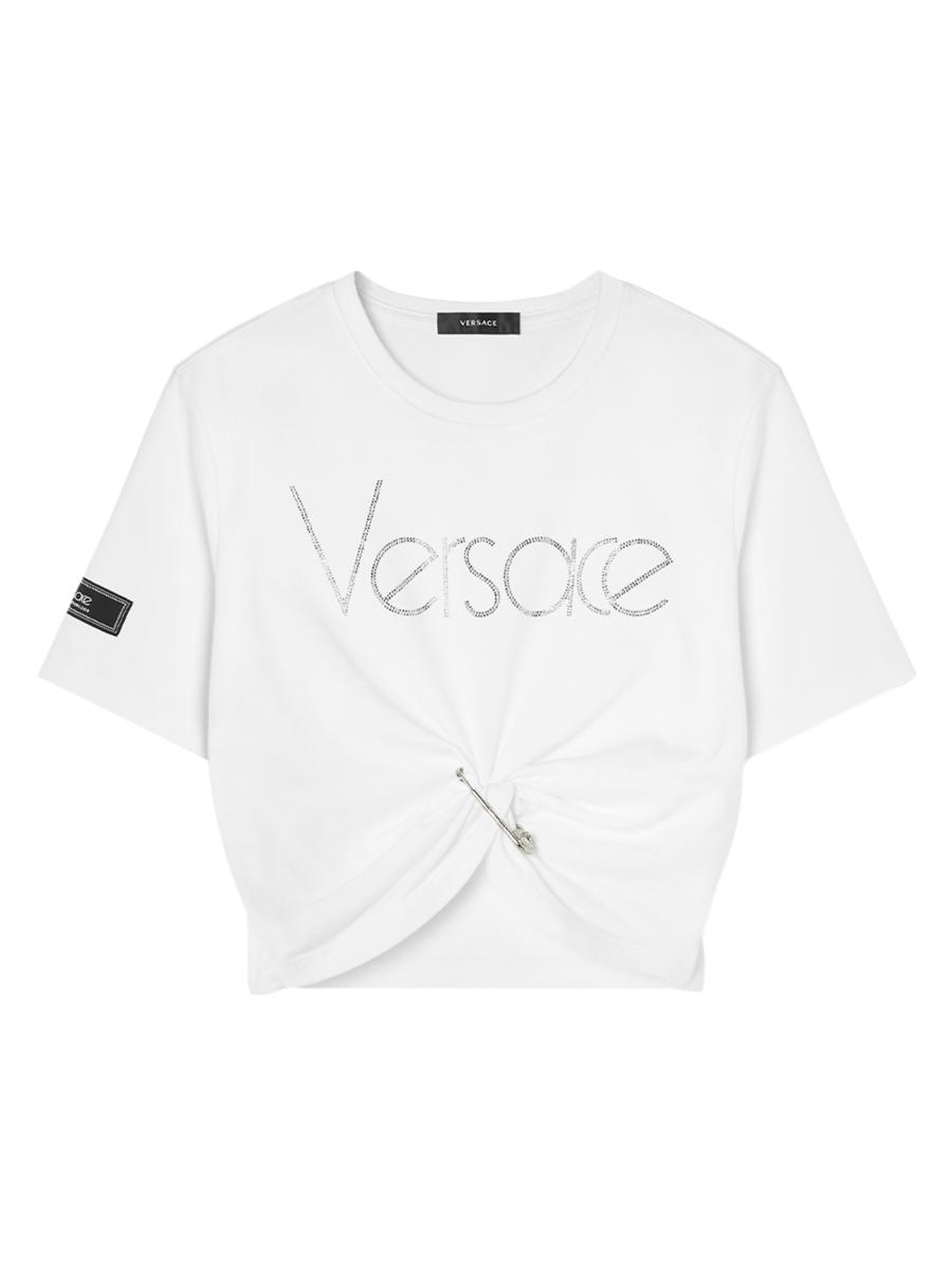 Versace 80s Series Hotfix Logo T-Shirt | Saks Fifth Avenue