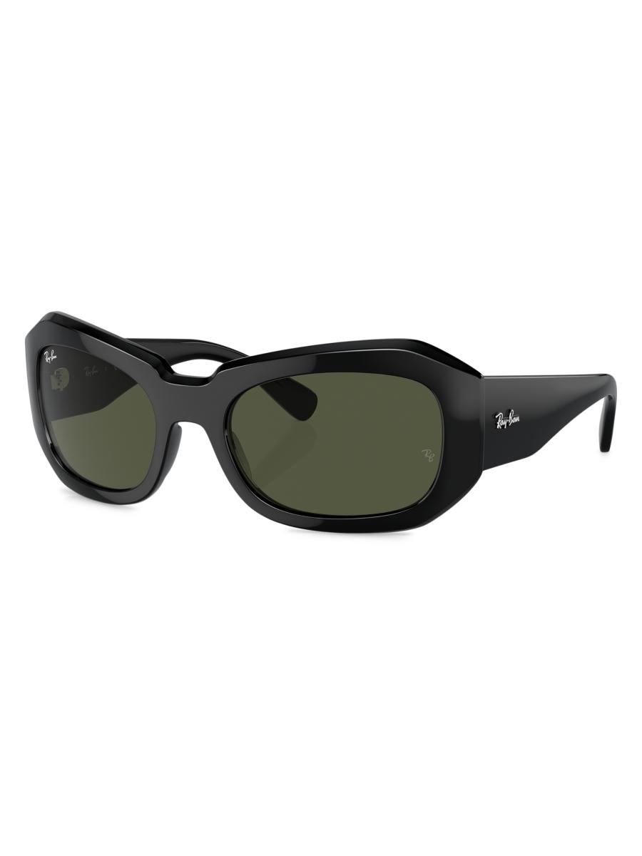 Ray-Ban Beate Pillow 56MM Wrap Sunglasses | Saks Fifth Avenue