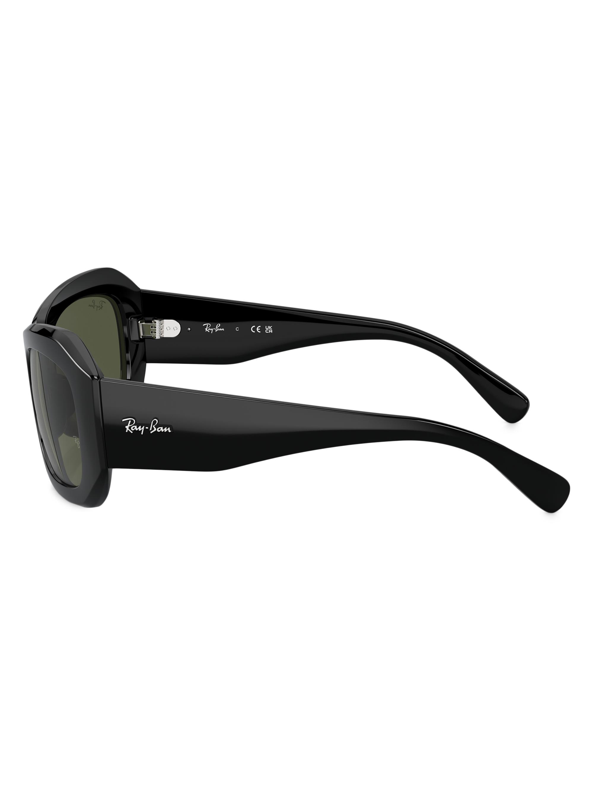 Ray-Ban Beate Pillow 56MM Wrap Sunglasses | Saks Fifth Avenue