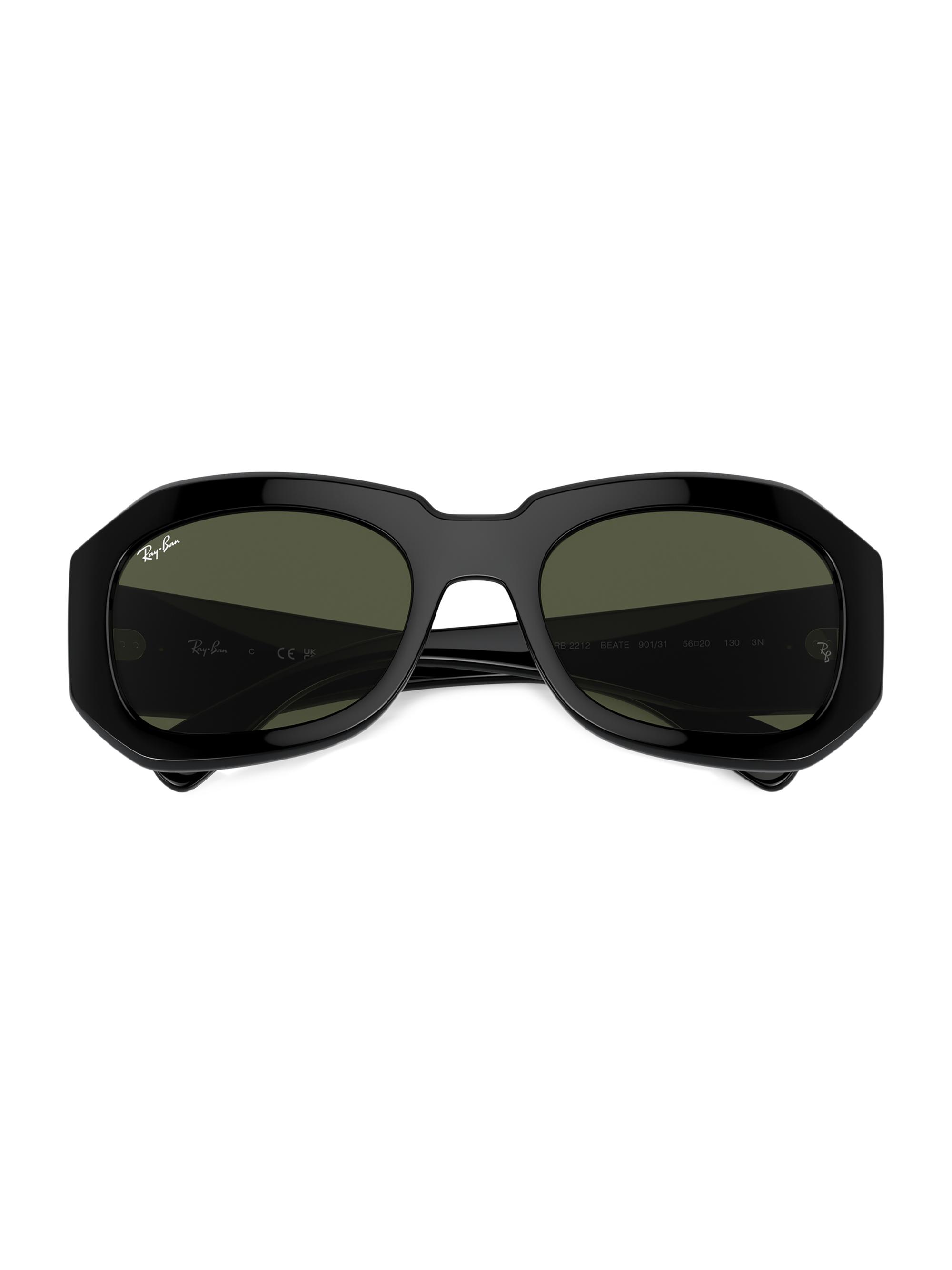 Ray-Ban Beate Pillow 56MM Wrap Sunglasses | Saks Fifth Avenue