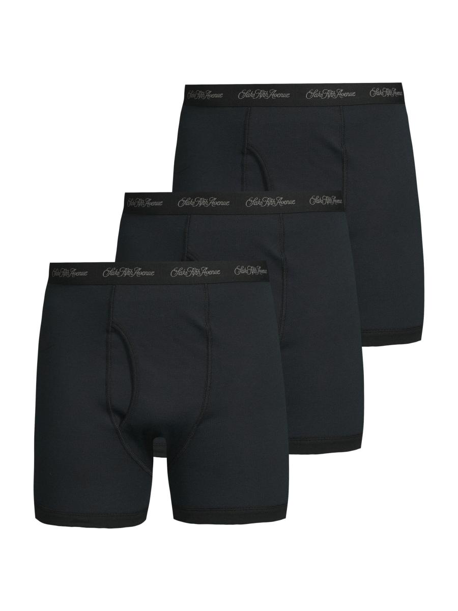 Shop Saks Fifth Avenue COLLECTION 3-Pack Boxer Brief Set | Saks Fifth ...