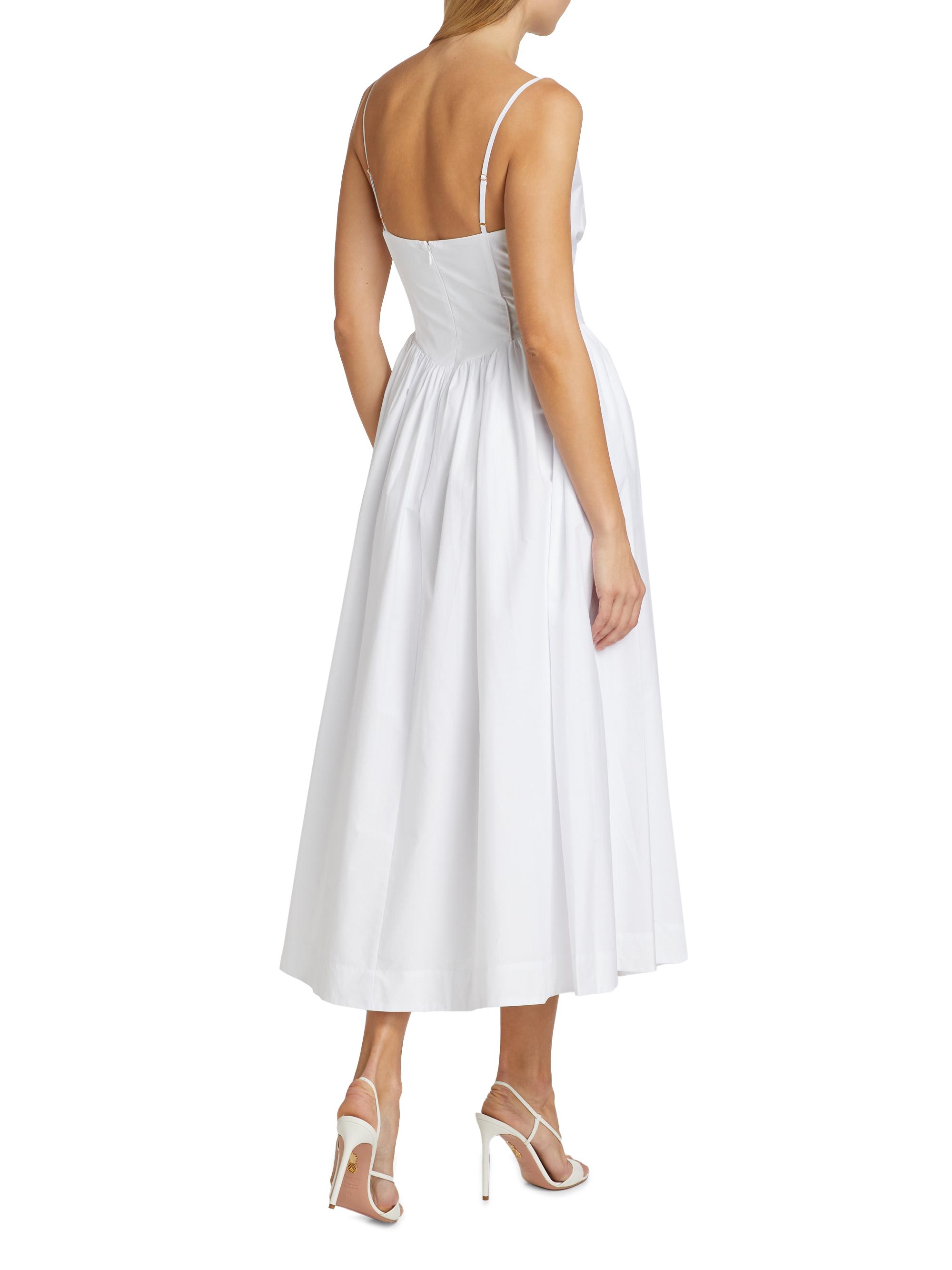 Nicholas the Label Becker Princess Waist Midi-Dress | Saks Fifth Avenue