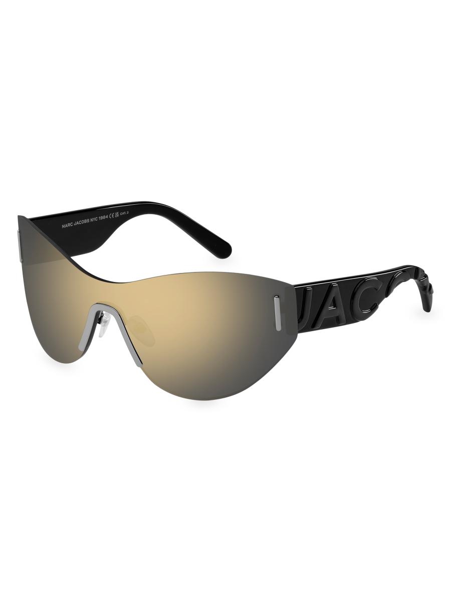 Marc Jacobs The Tote 99MM Shield Sunglasses | Saks Fifth Avenue