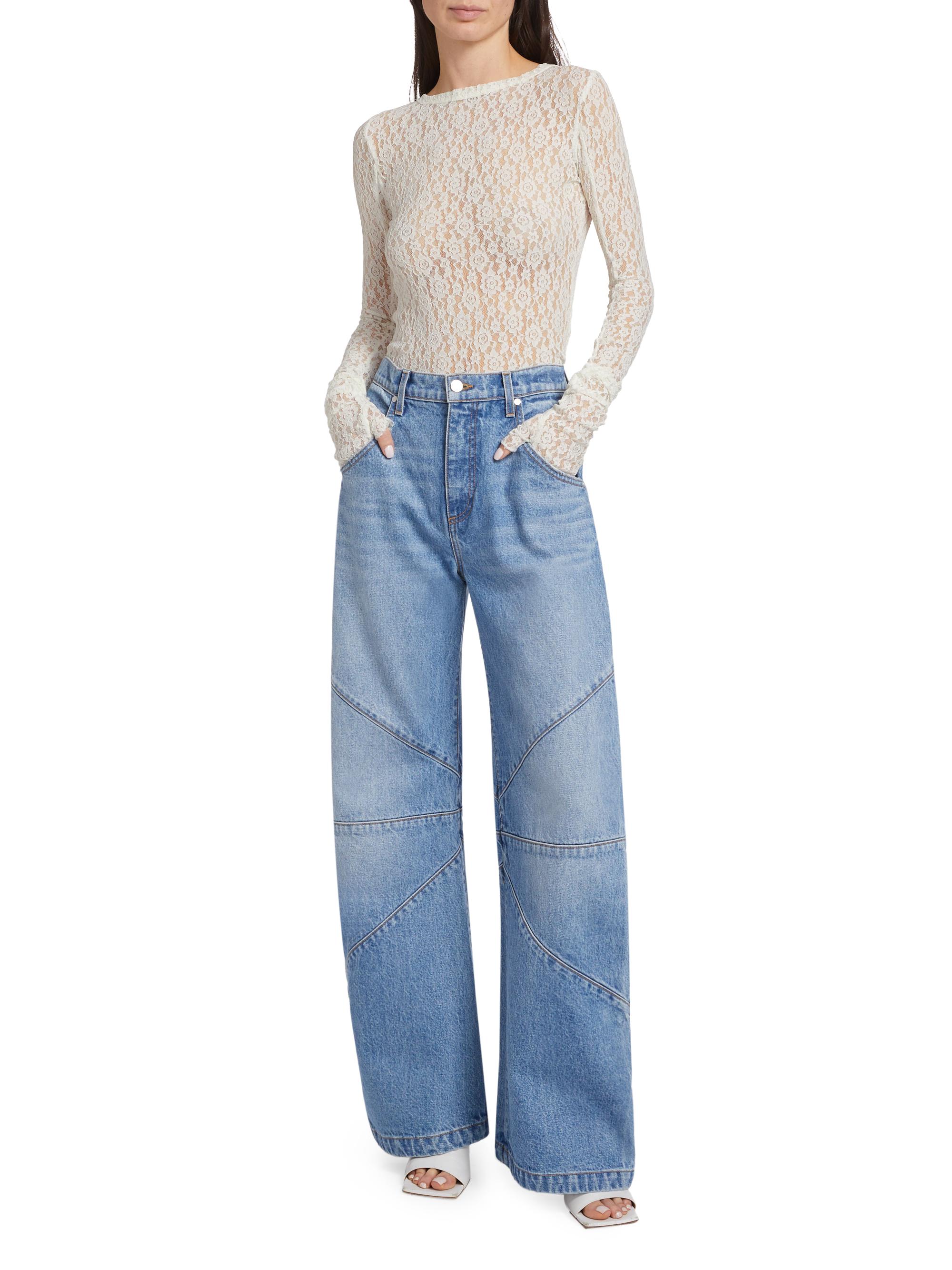 EB Denim Frederic Barrel-Leg Jeans | Saks Fifth Avenue