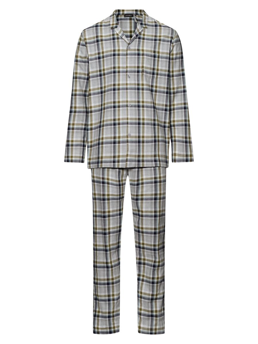 Hanro Cozy Comfort Check Pajamas | Saks Fifth Avenue