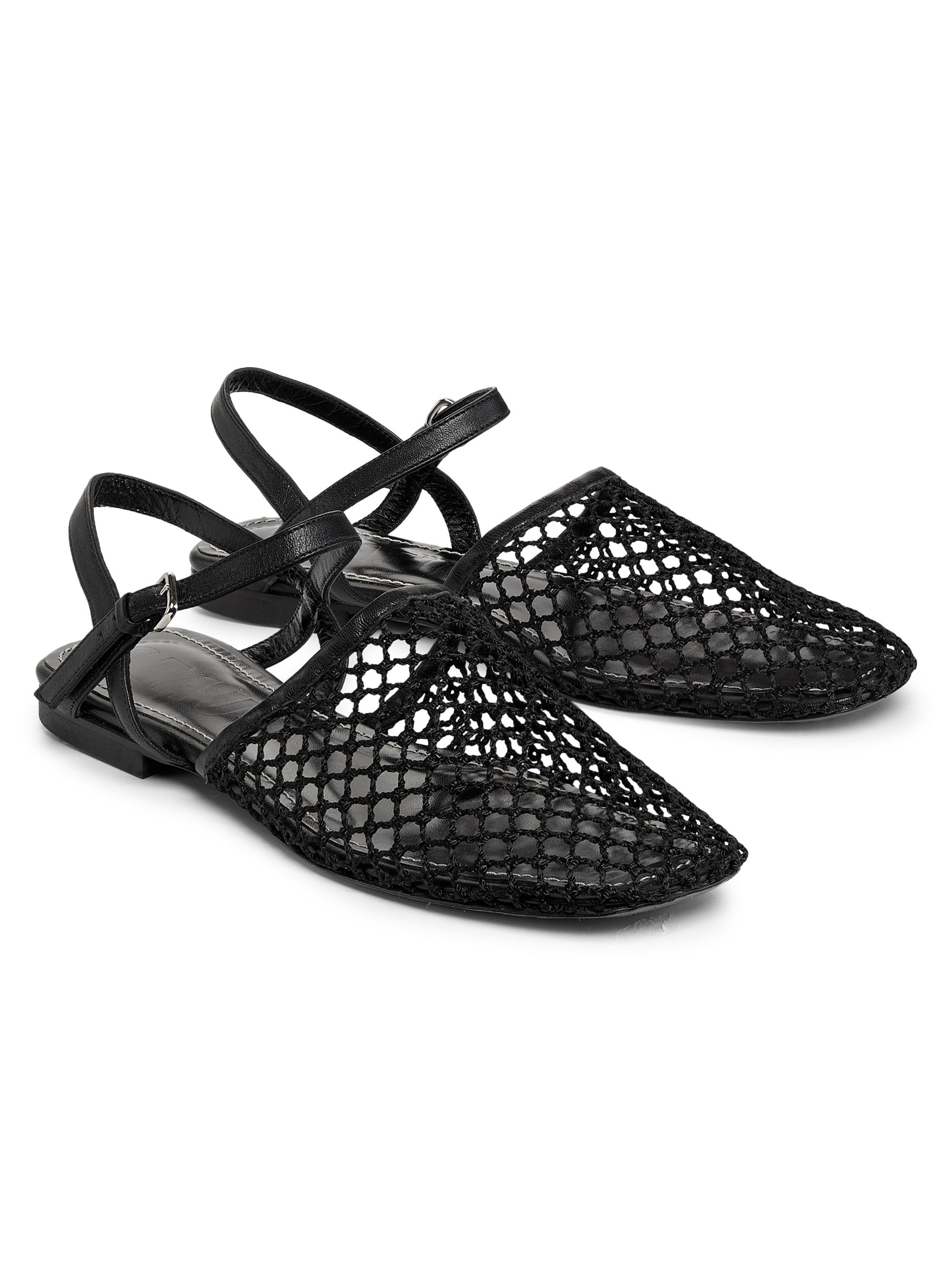 Staud Rete Paper Net Sandals | Saks Fifth Avenue