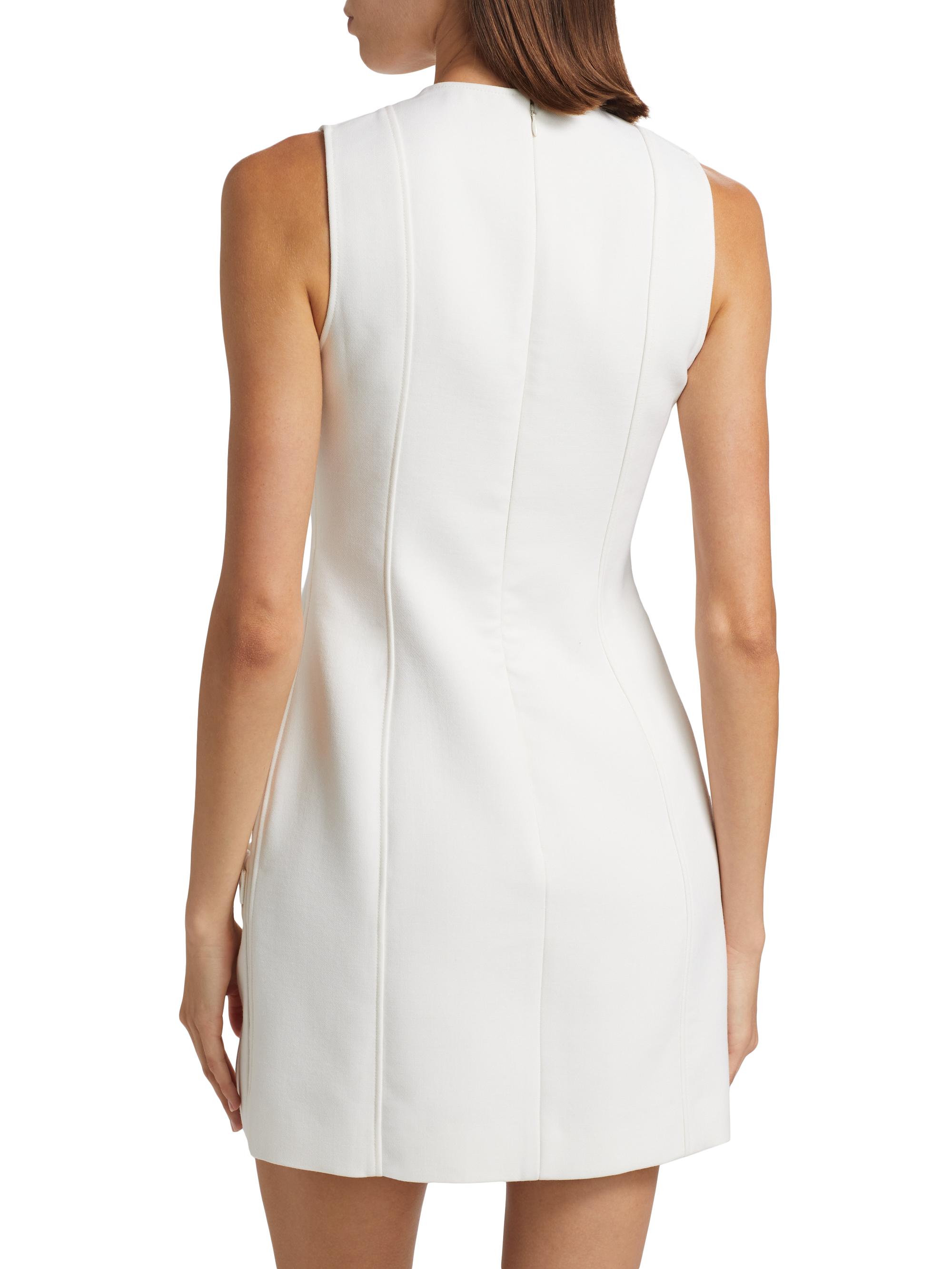 Stella McCartney Moulded Wool-Blend Minidress | Saks Fifth Avenue