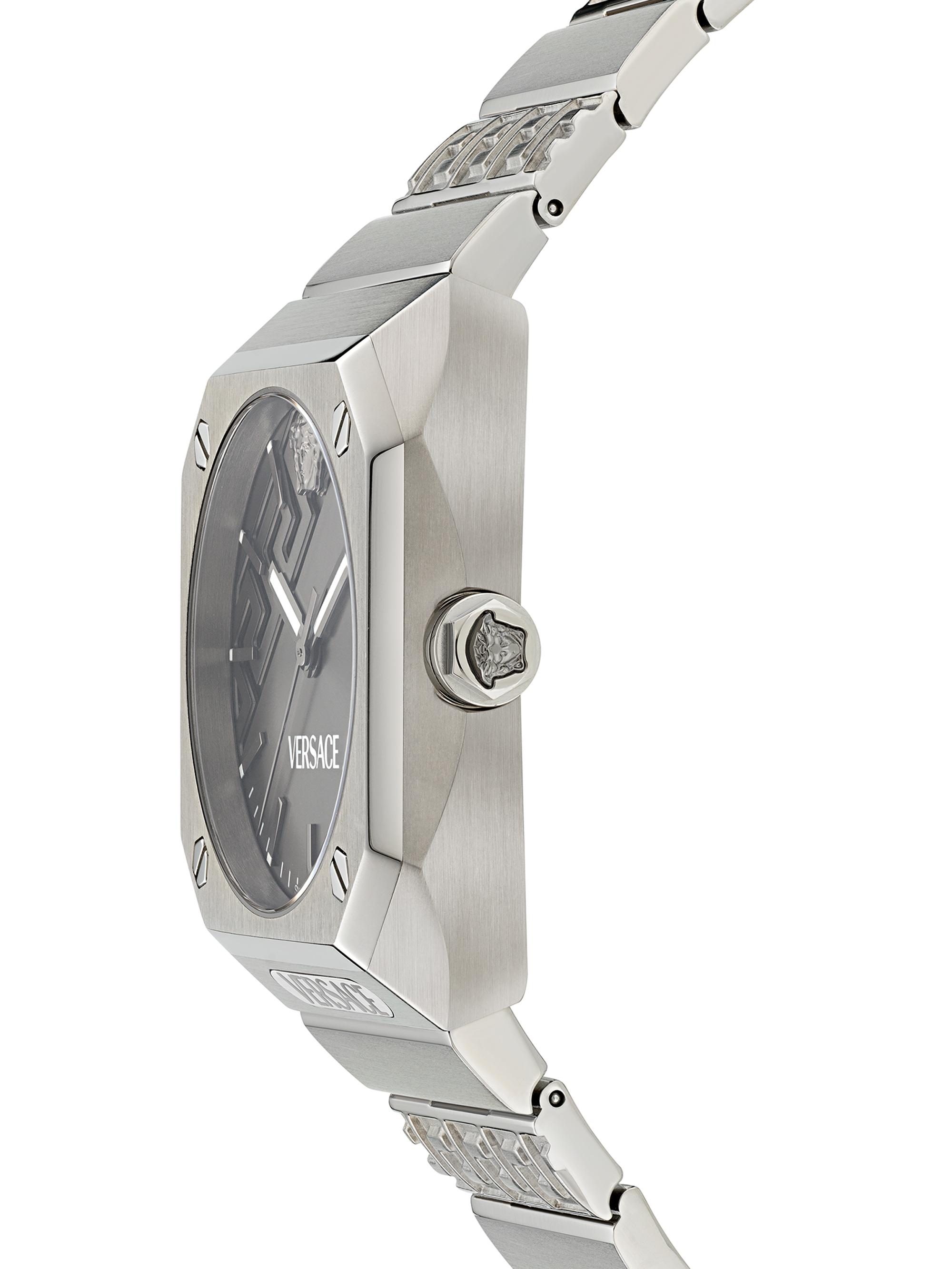 Versace Unisex Antares Titanium Bracelet Watch/44x41.5MM | Saks Fifth ...